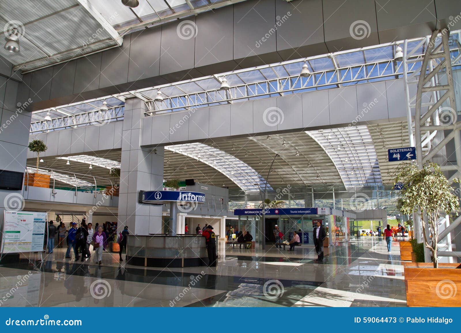 Terminal Terrestre Quitumbe In Quito, Ecuador Editorial Photo ...