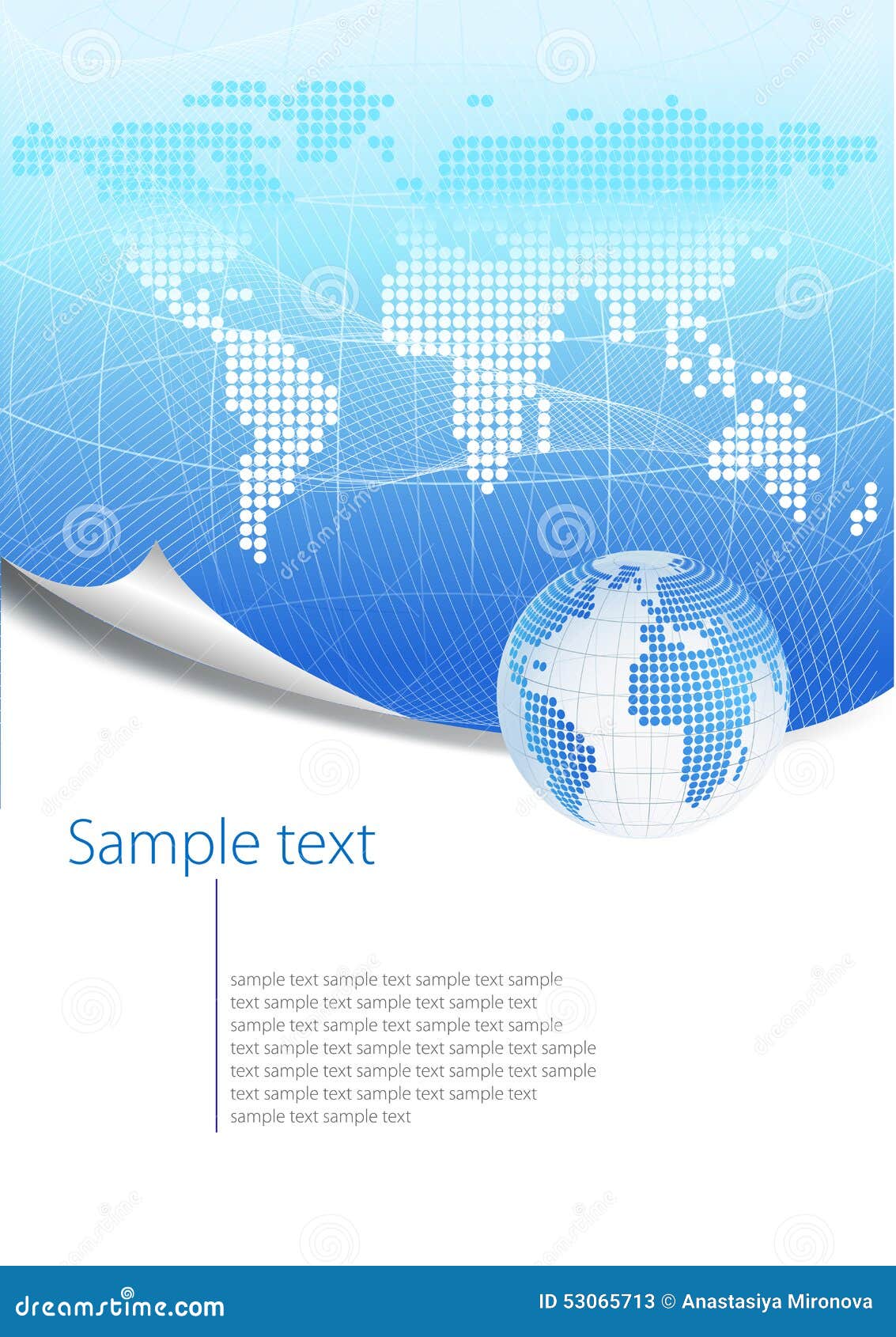 Modern Business Background. Stock Vector - Illustration of company ...