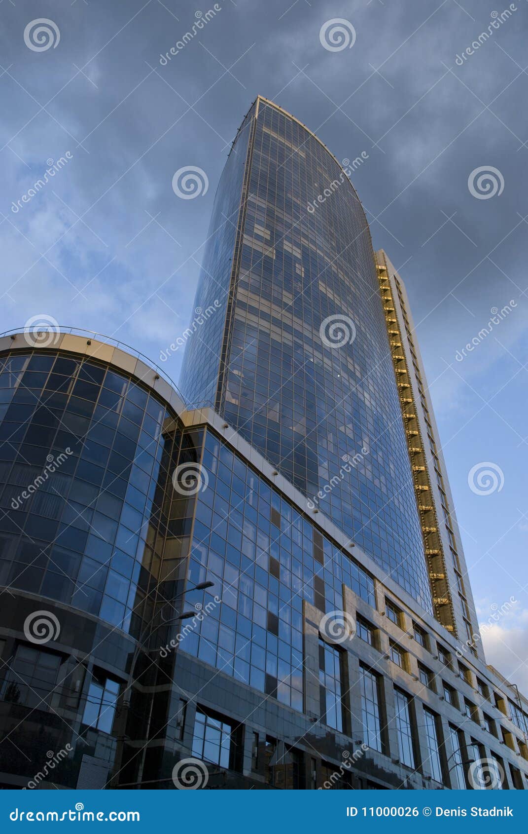 Modern business building stock photo. Image of design - 11000026