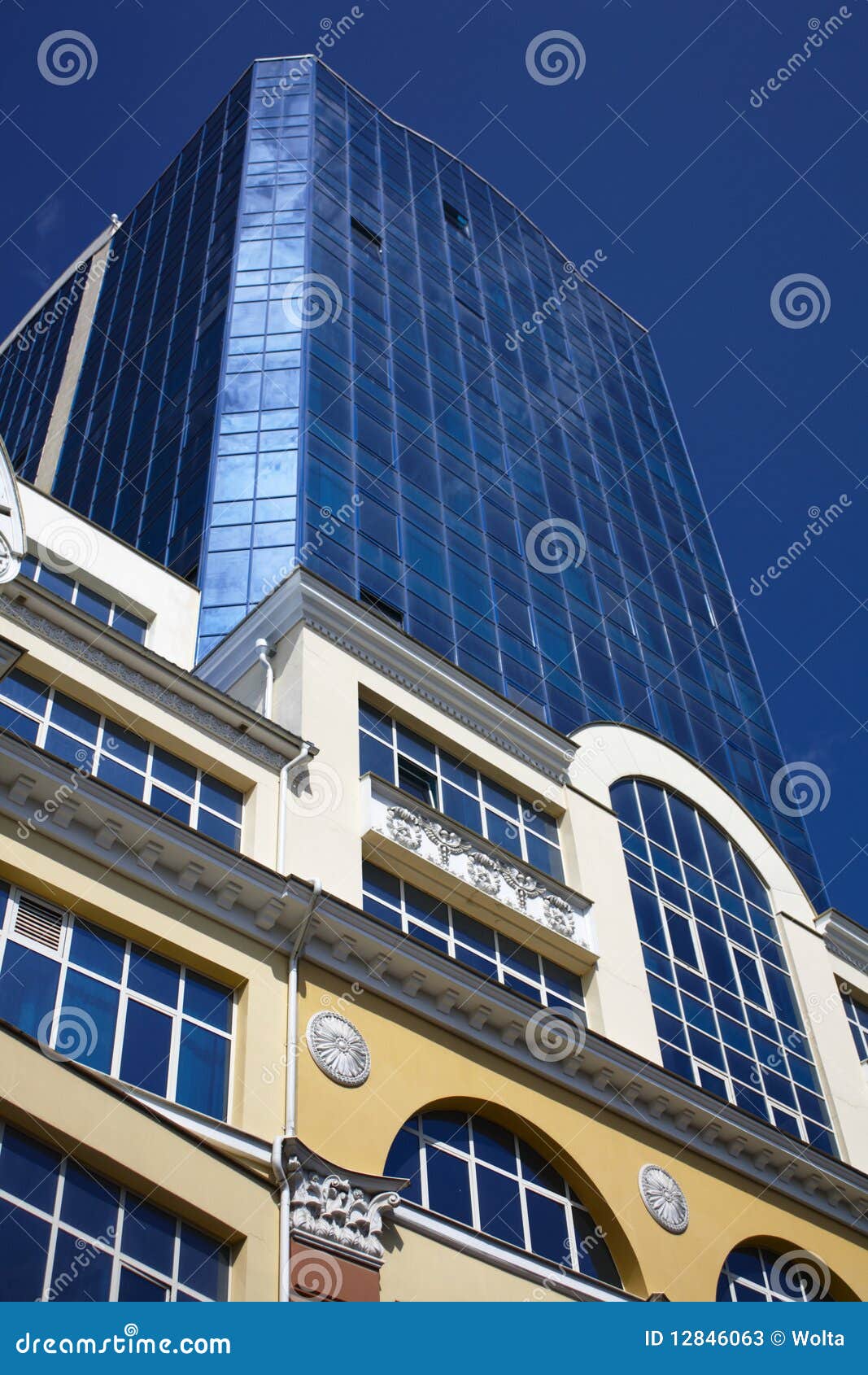 Modern business building stock image. Image of building - 12846063