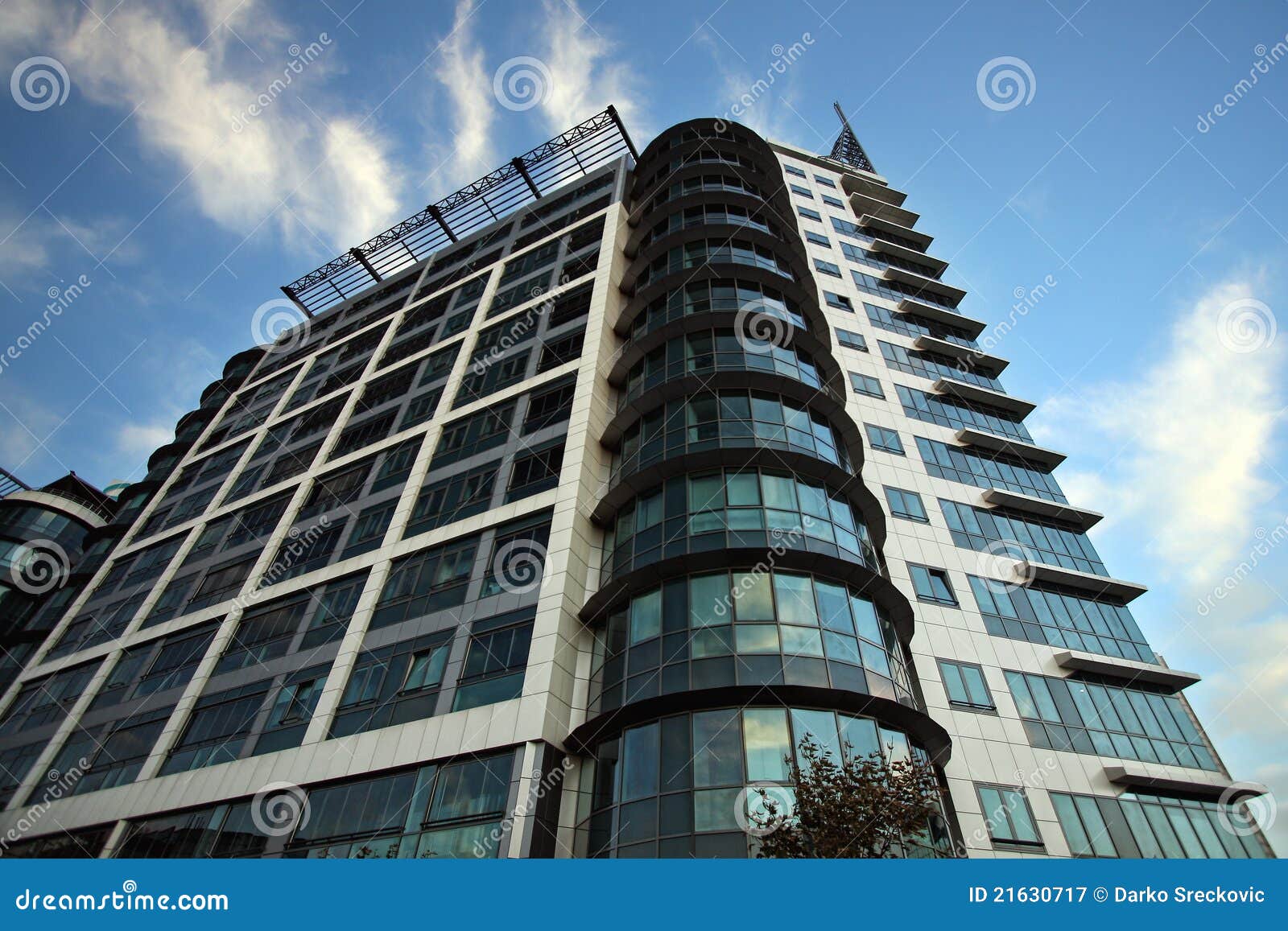 Modern business building stock image. Image of built - 21630717