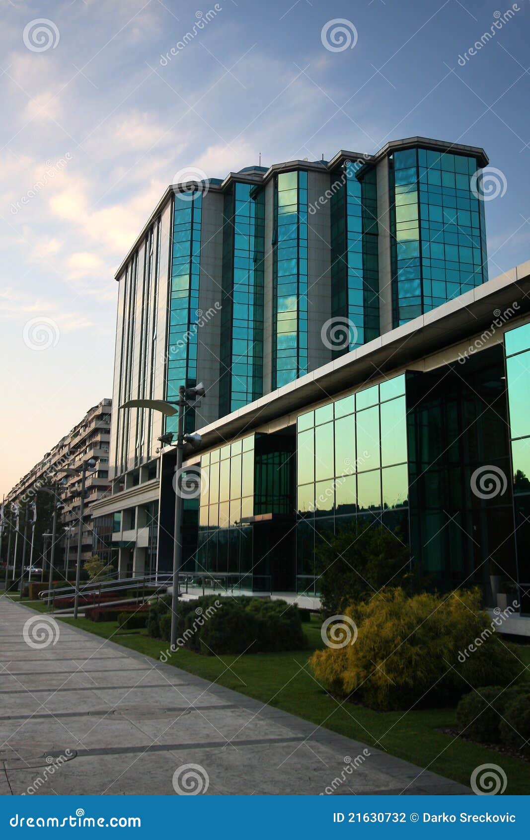 Modern business building stock photo. Image of growth - 21630732