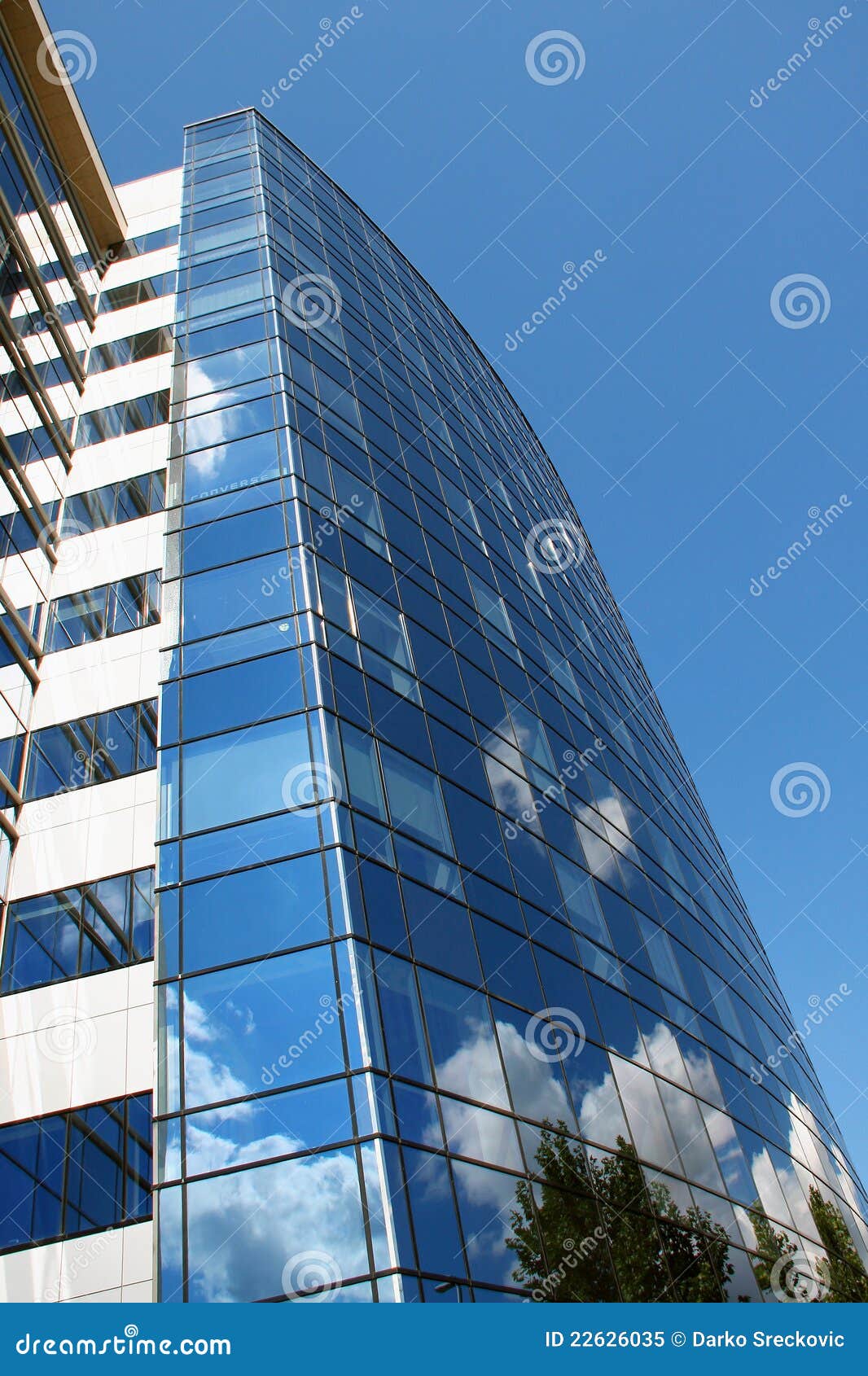 Modern business building stock image. Image of corporation - 22626035