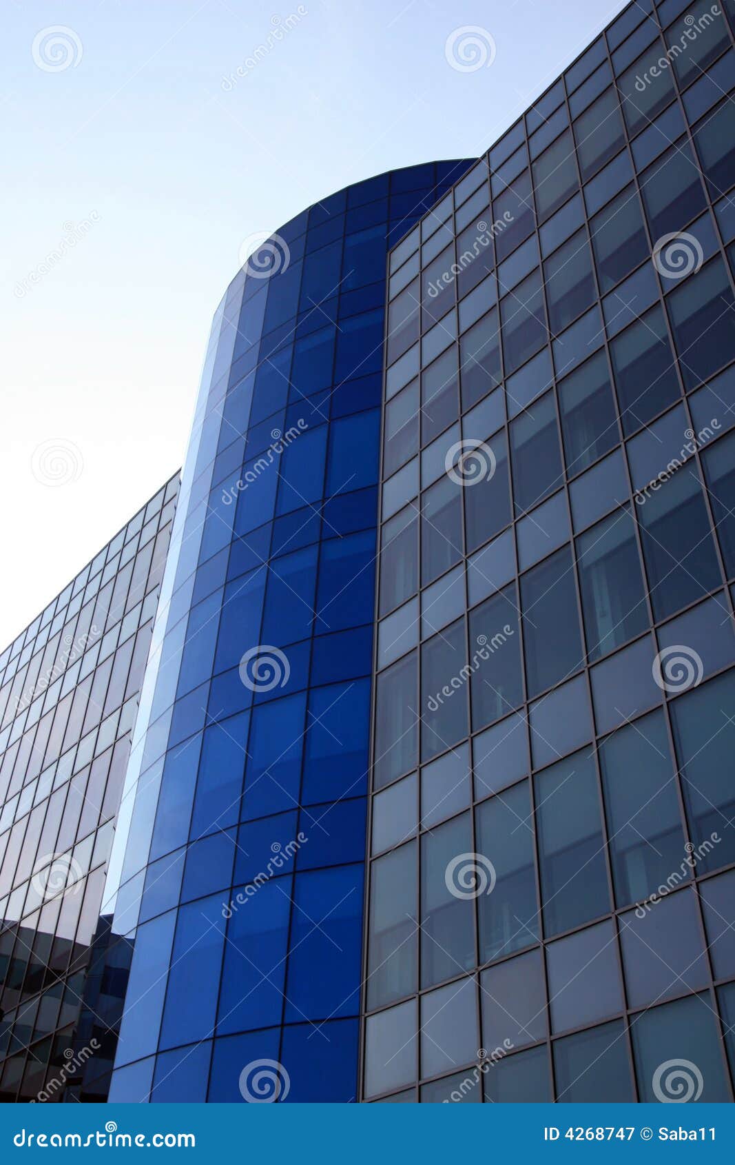 Modern business building stock image. Image of buildings - 4268747