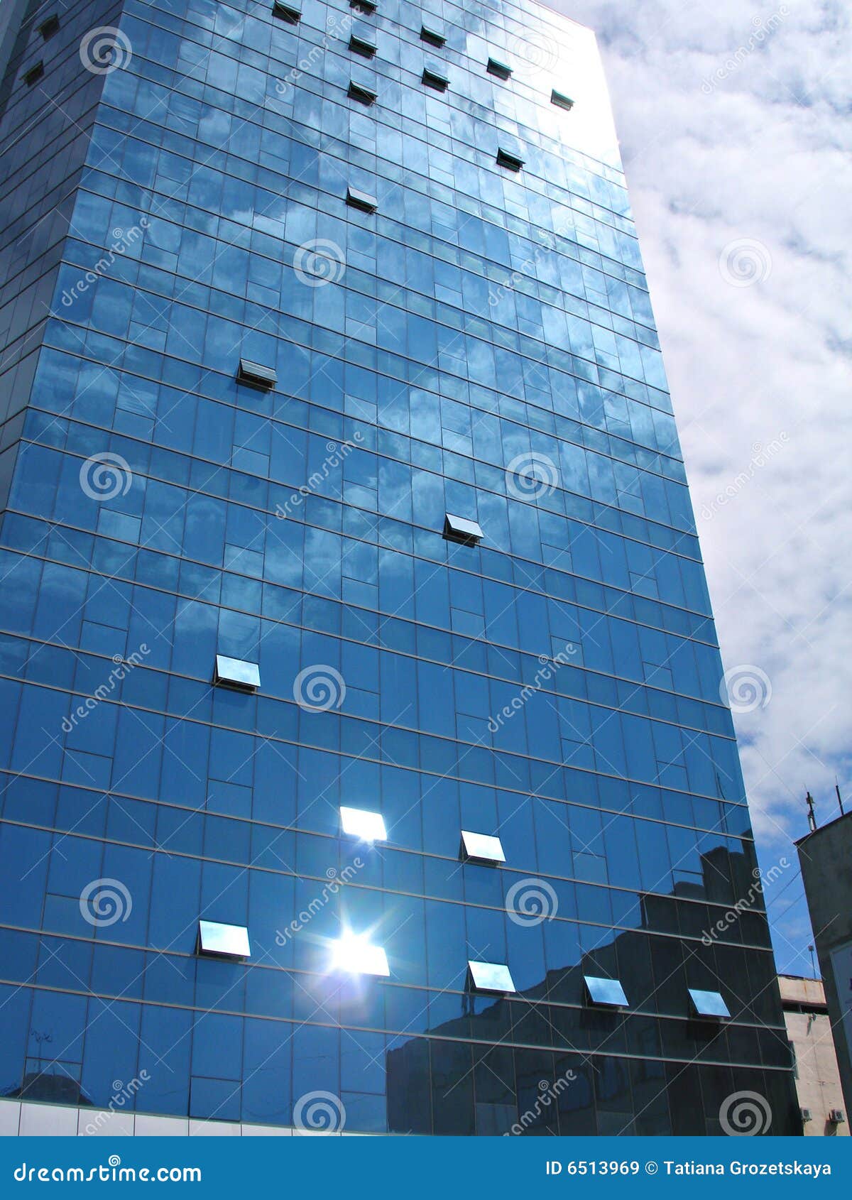 Modern business building stock image. Image of details - 6513969