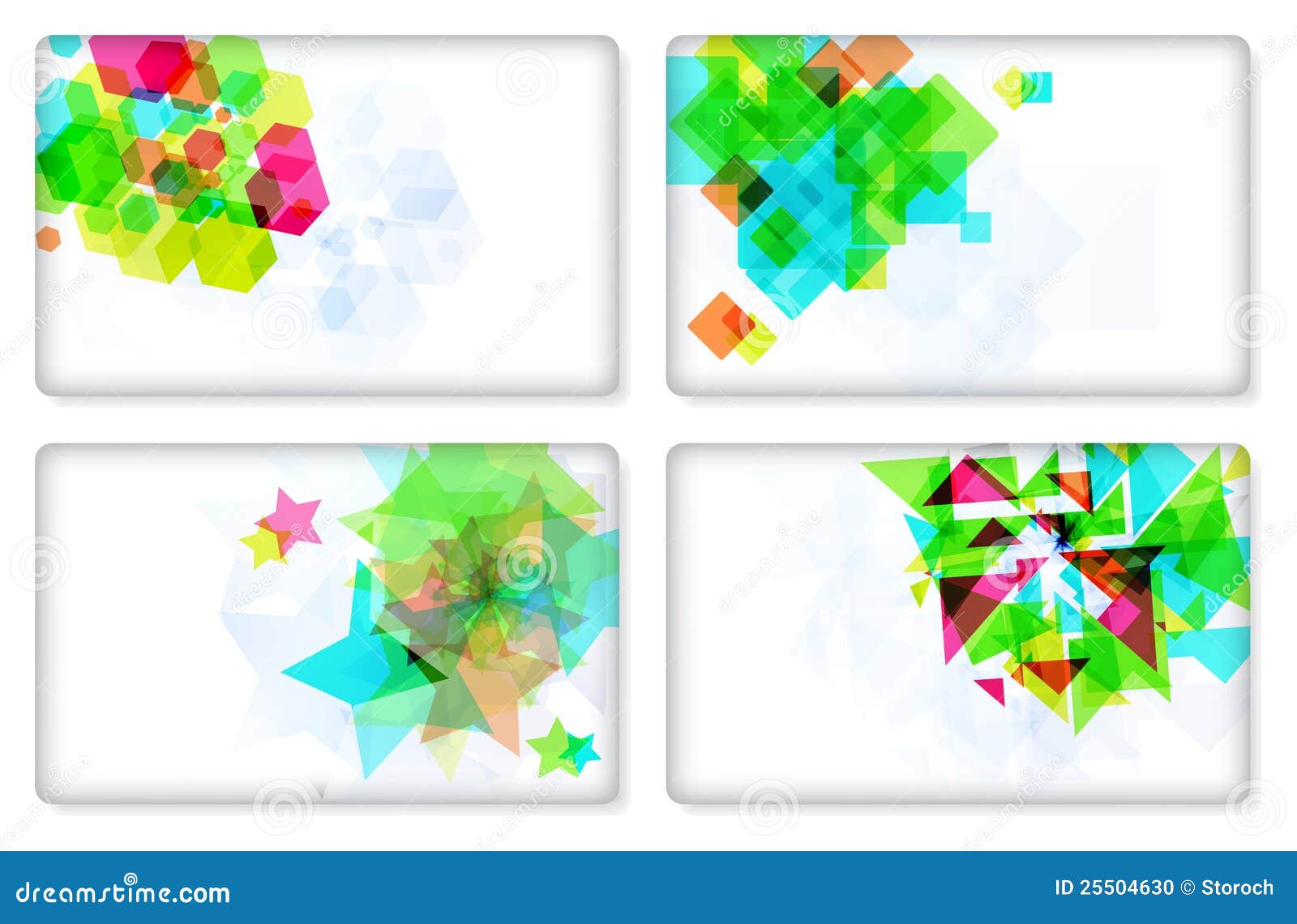 Modern Business-Card Set, Elements for Design. Stock Vector ...