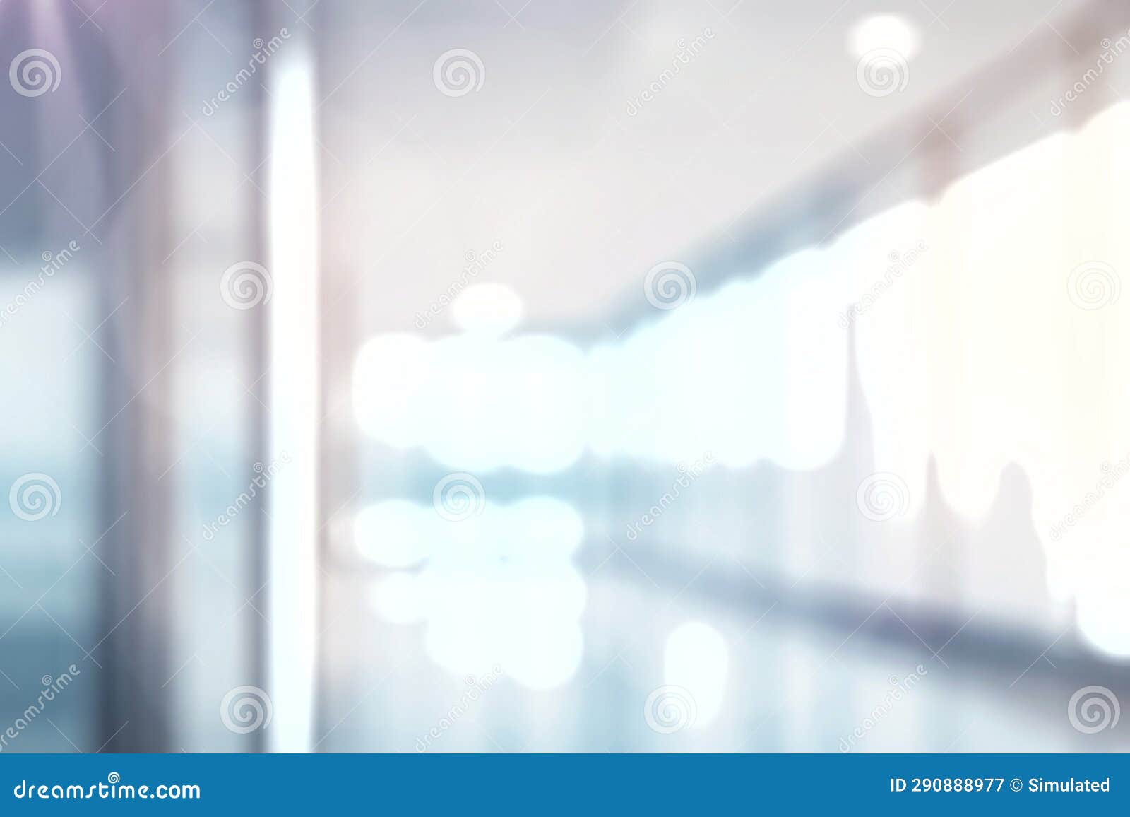 Modern Business Grey Blurred or Defocus Glass Wall from Building ...