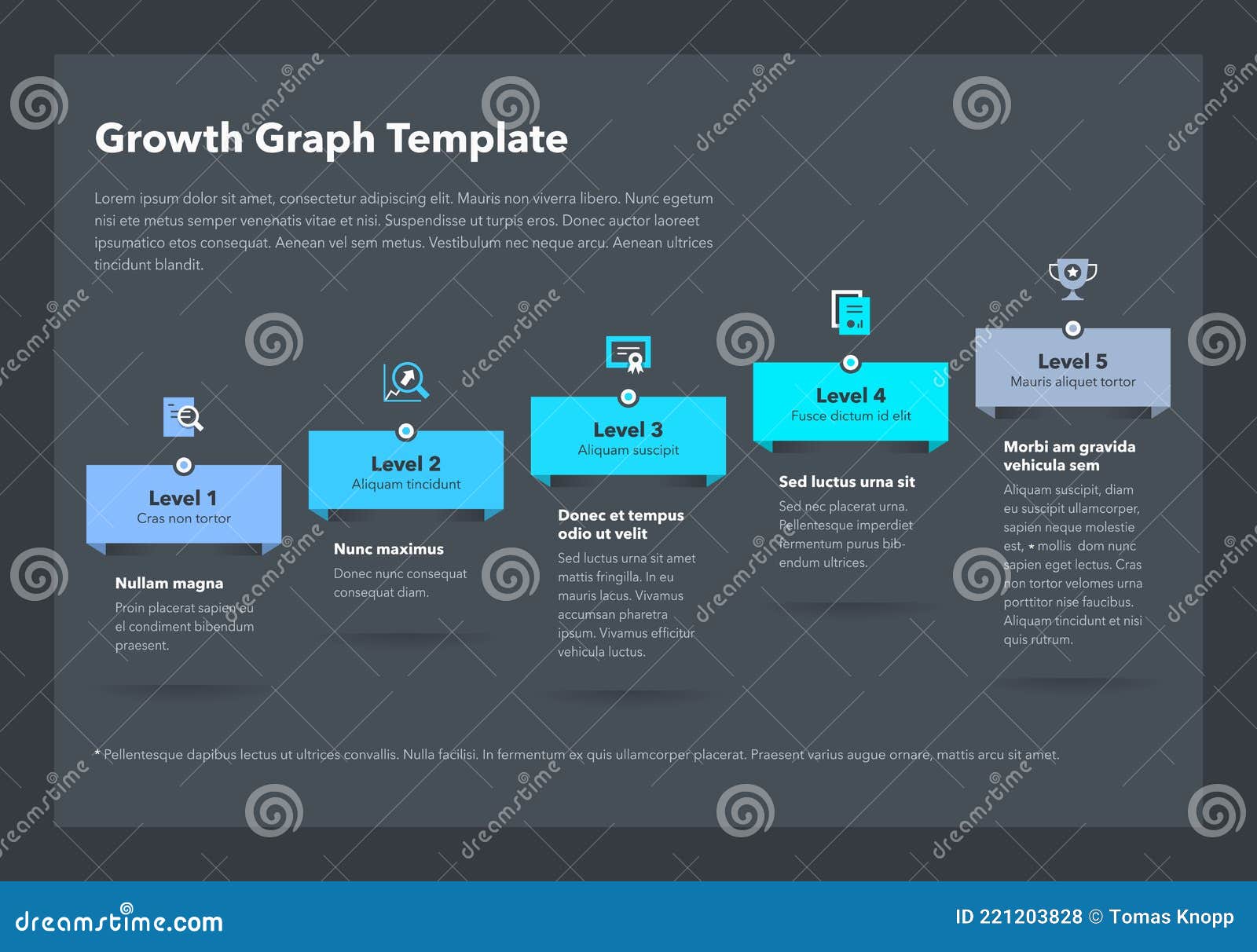 Business Growth Chart Template