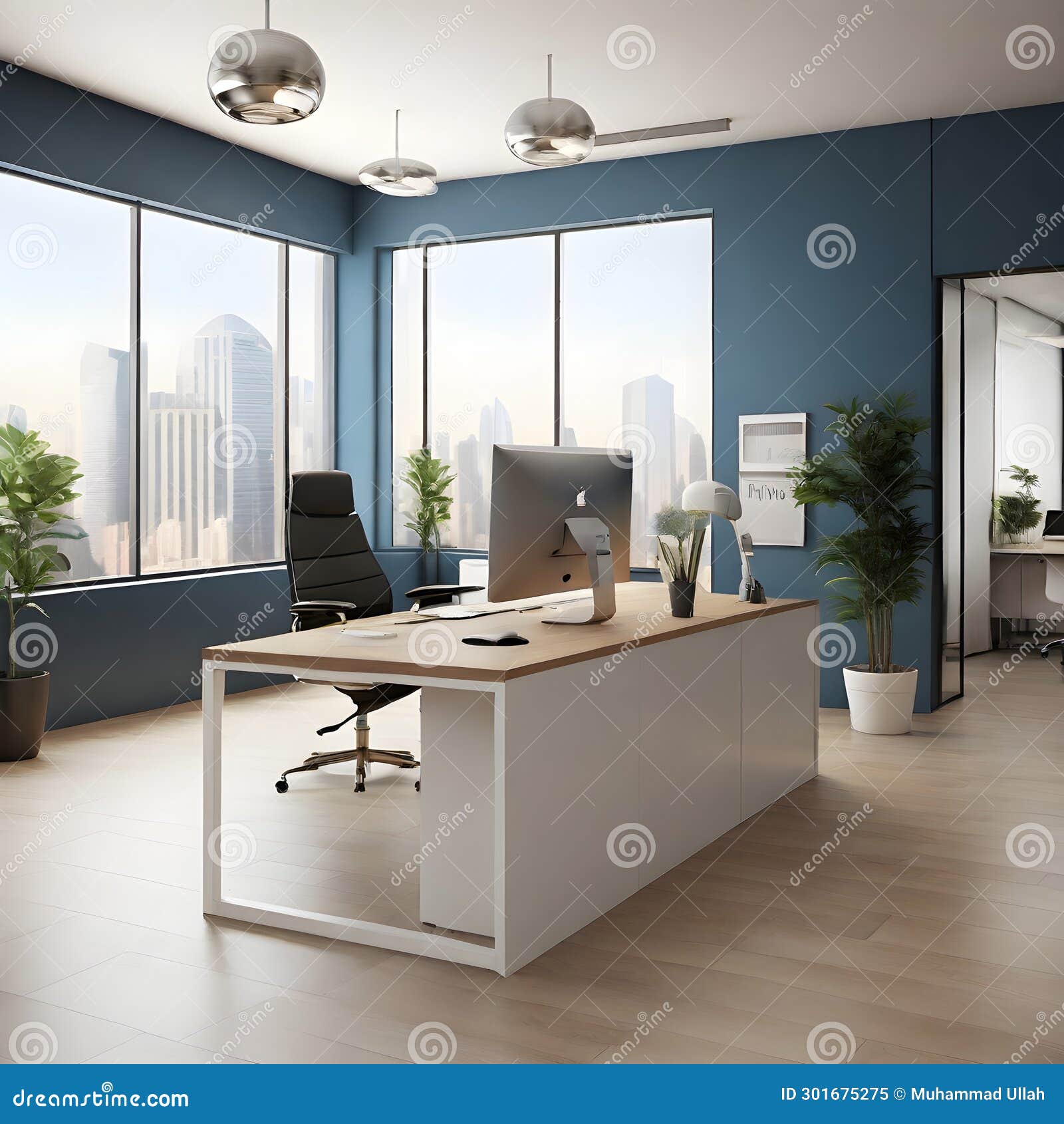 Modern Business Hub: a Visual Insight into the New Office Space Stock ...