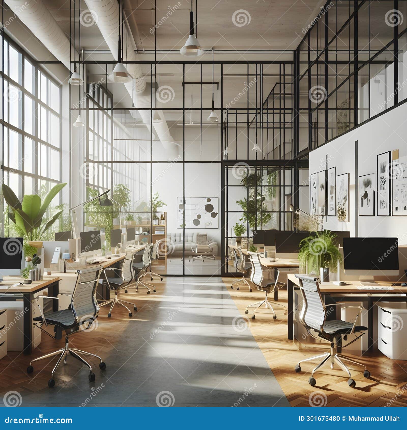 Modern Business Hub: a Visual Insight into the New Office Space Stock ...