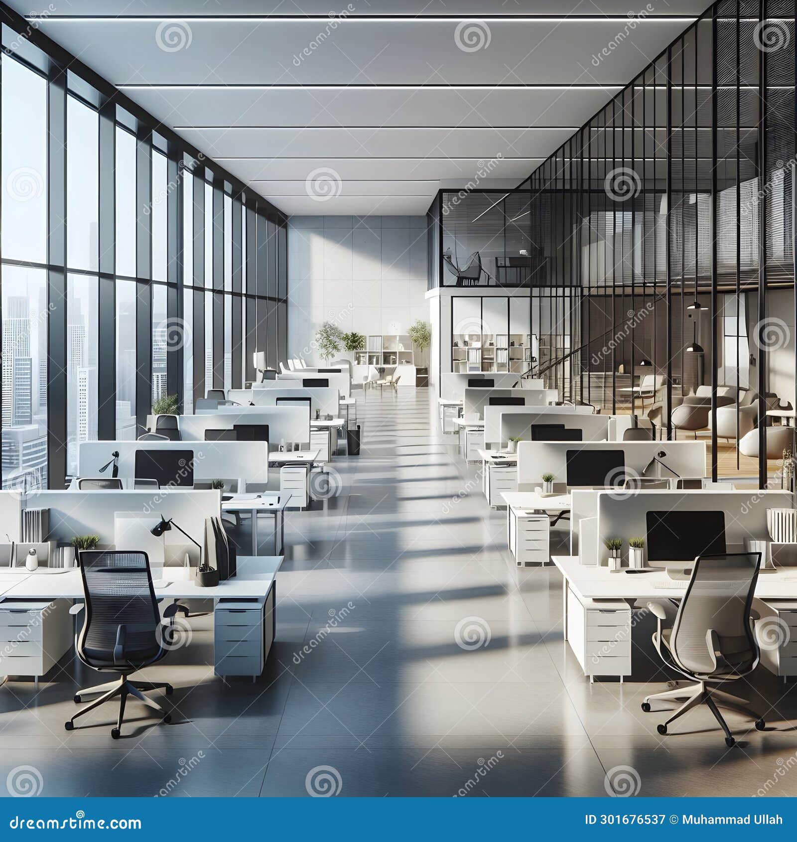 Modern Business Hub: a Visual Insight into the New Office Space Stock ...