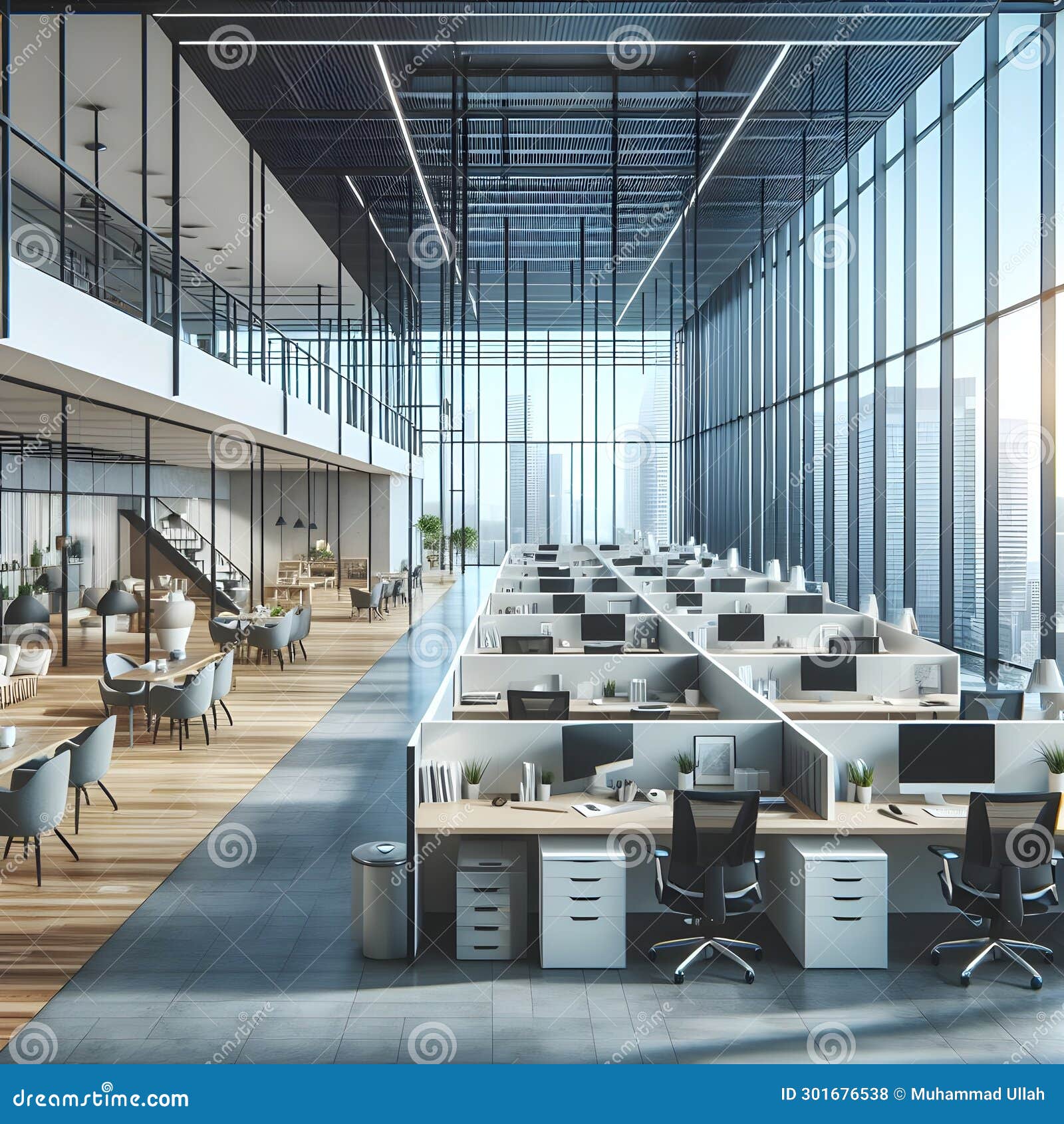 Modern Business Hub: a Visual Insight into the New Office Space Stock ...