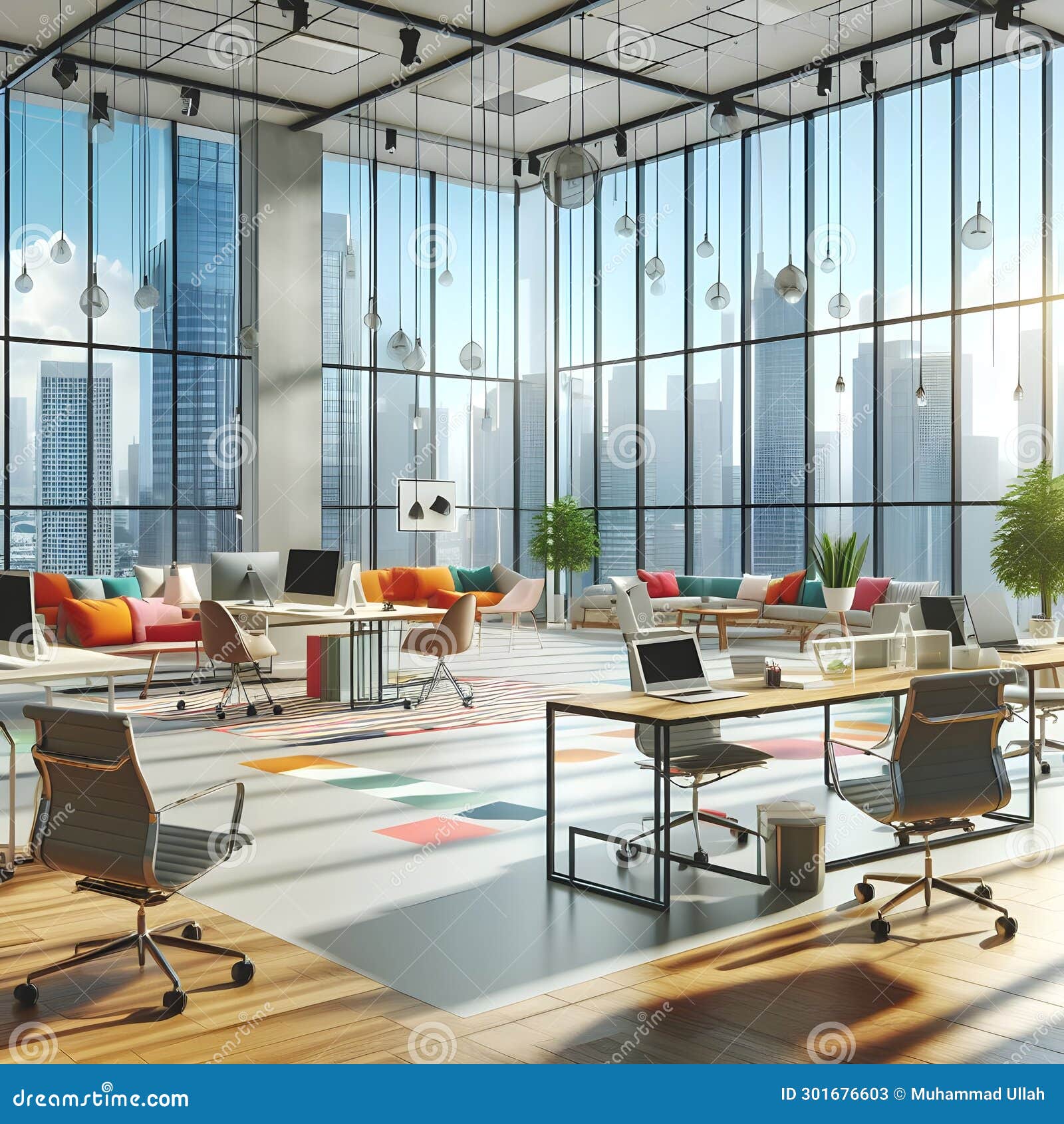 Modern Business Hub: a Visual Insight into the New Office Space Stock ...