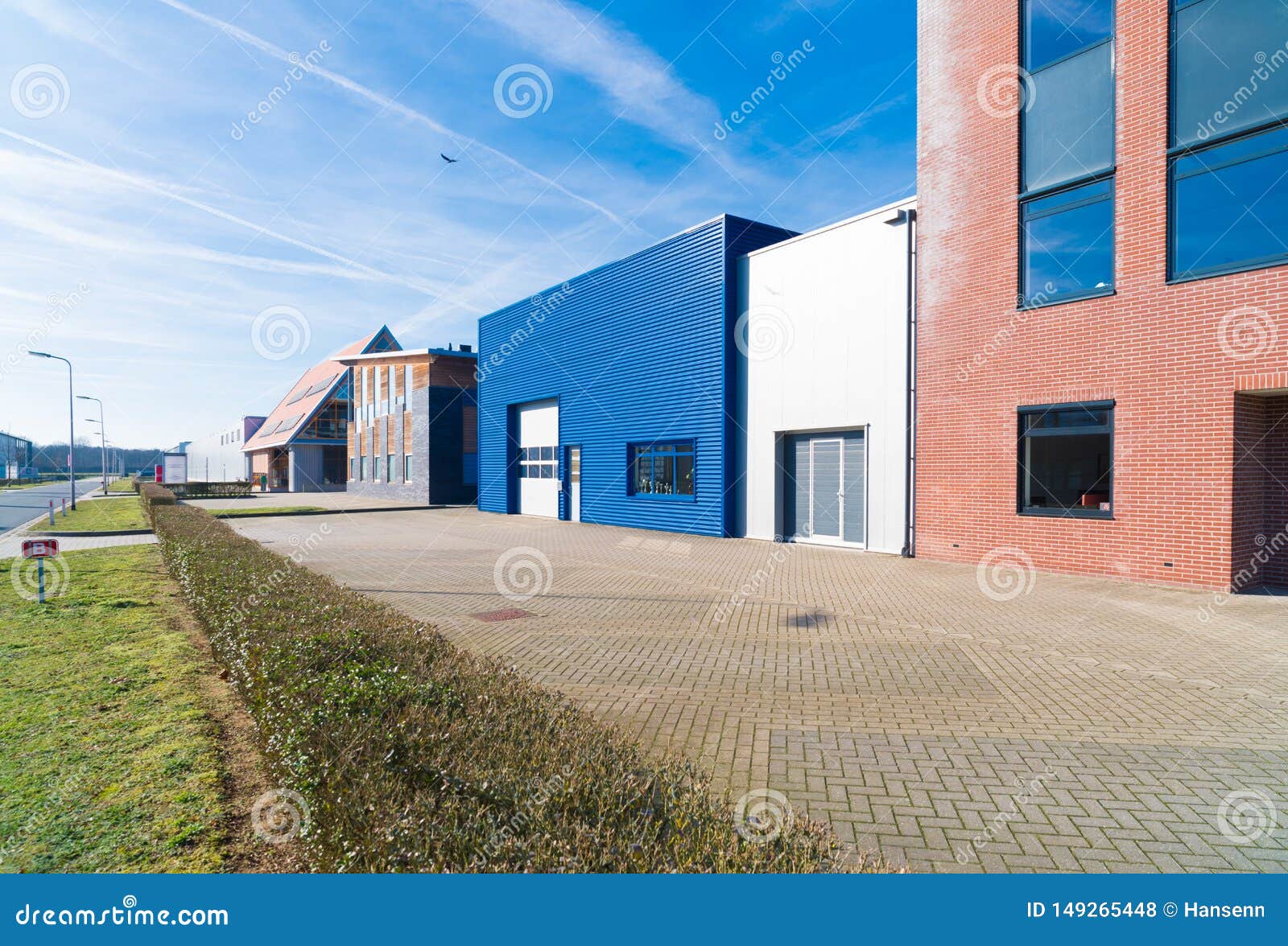 Modern business unit stock photo. Image of exterior - 149265448