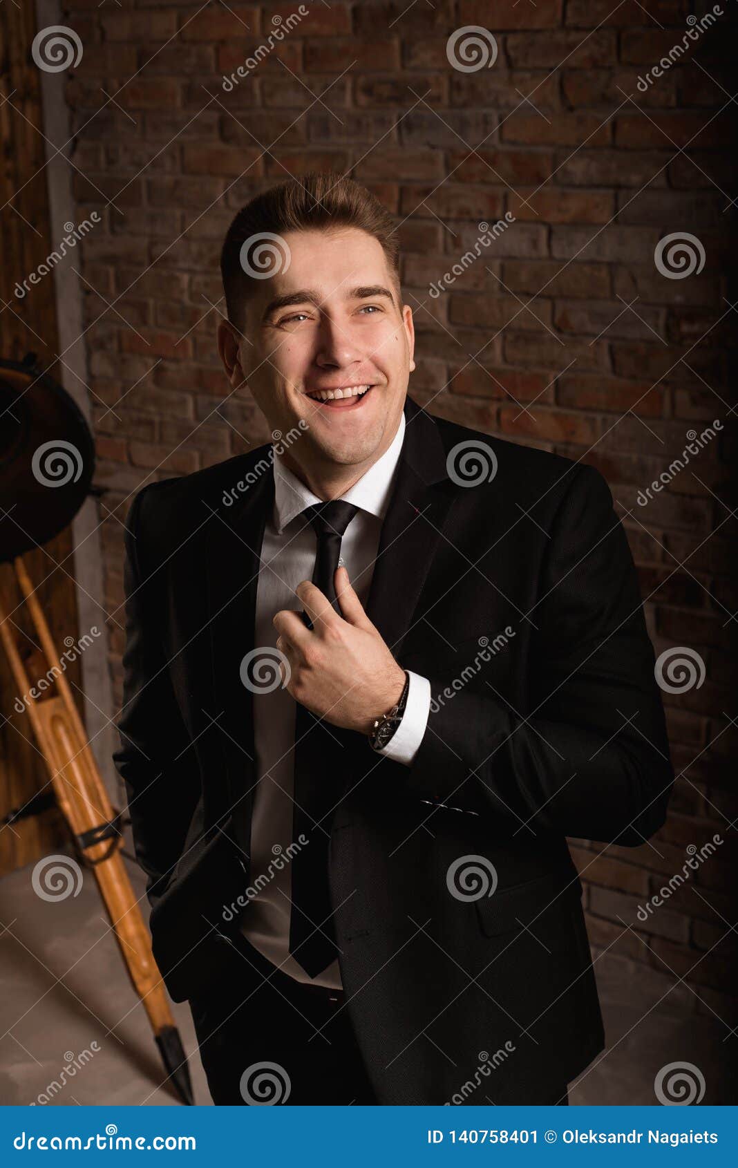 Modern Businessman. Confident Young Man in Full Suit. Stock Image ...