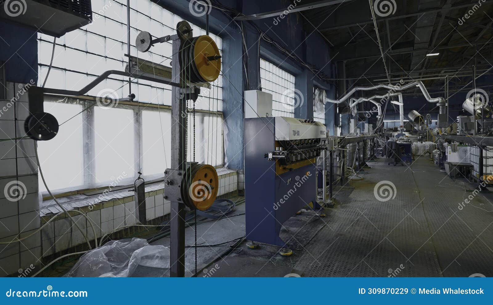 Modern Cable Manufacturing, Cable Factory. Creative. Electric Cable ...