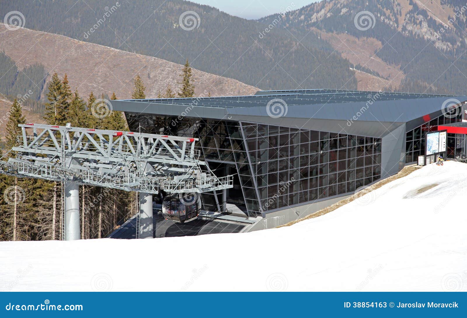 130 Modern Cableway Funitel Stock Photos - Free & Royalty-Free Stock ...
