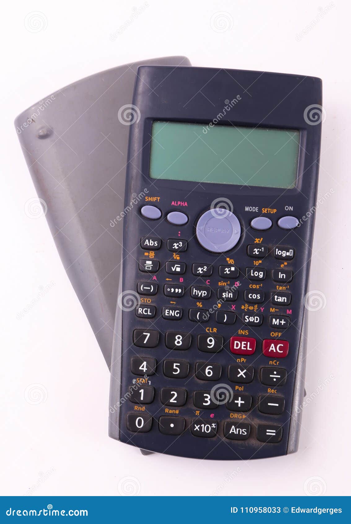 Modern calculator stock image. Image of finance, office - 110958033