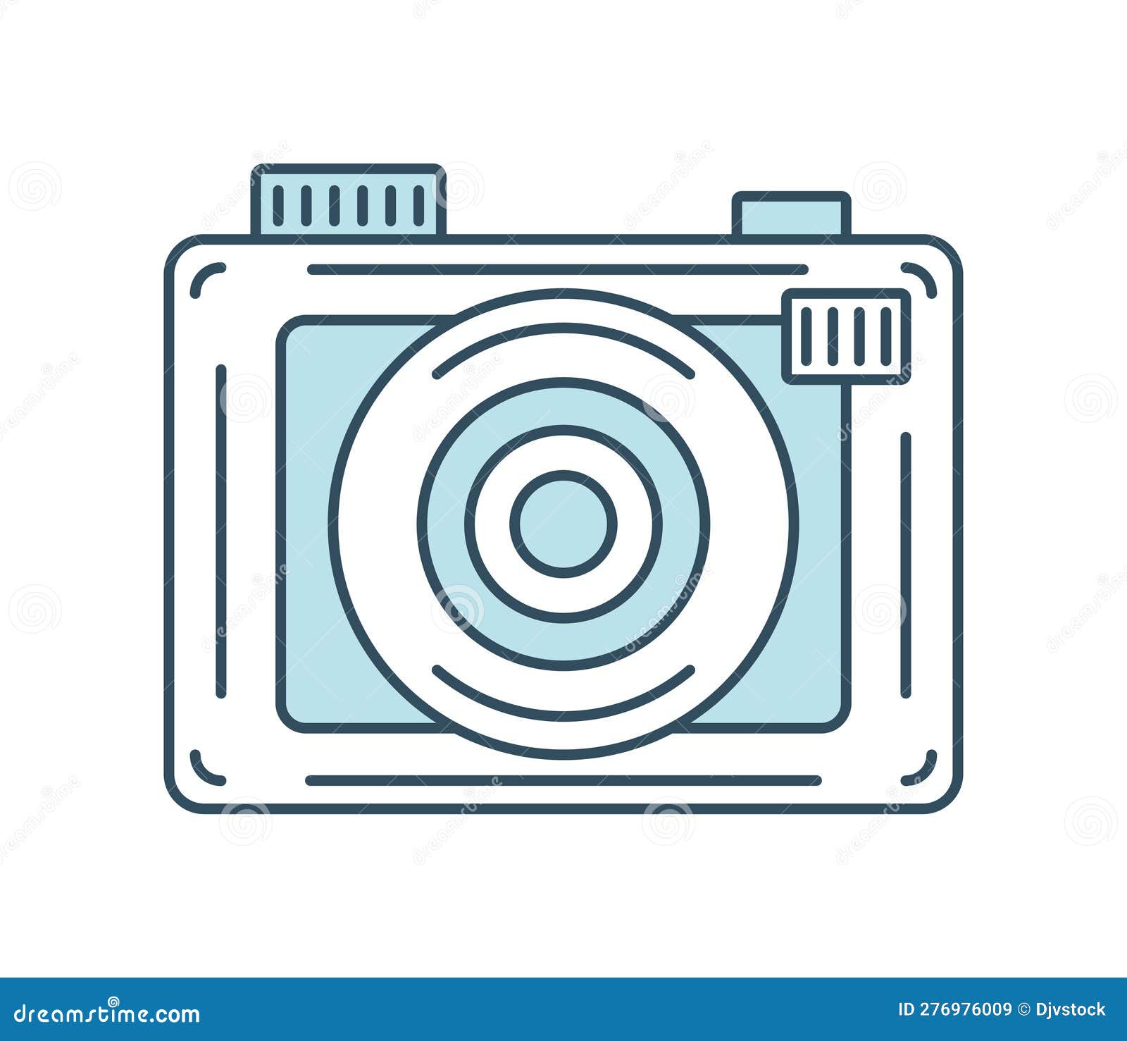 Modern camera digitally stock vector. Illustration of modern - 276976009