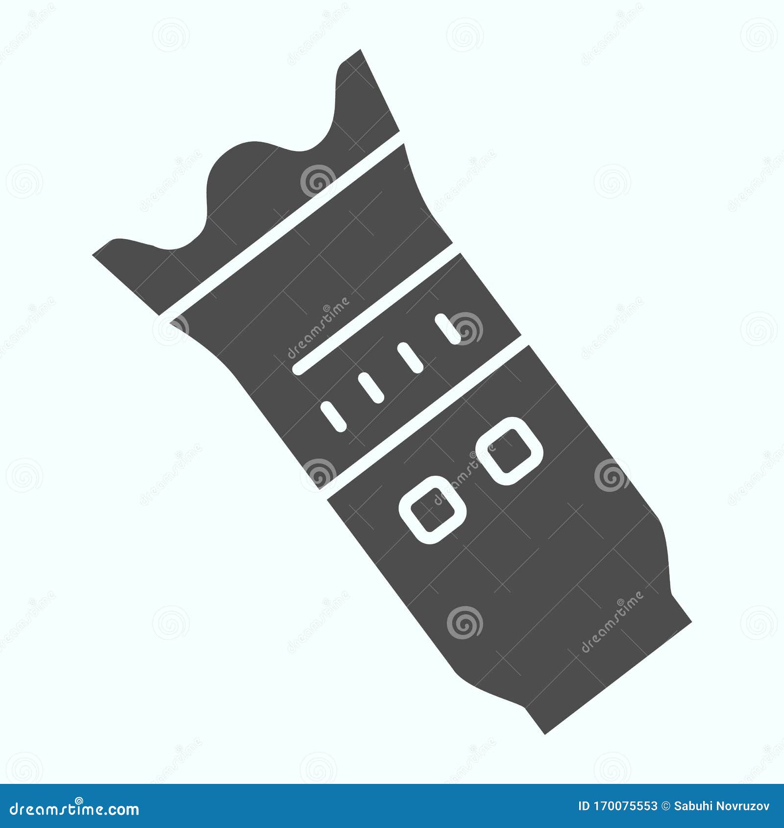 Modern Camera Lens Solid Icon. Camera Objective Vector Illustration ...