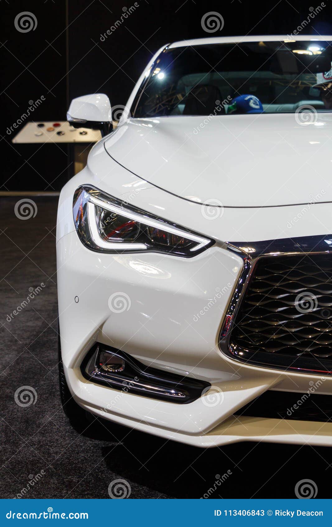 Modern Car Abstract Headlight Stock Image - Image of abstract, close ...