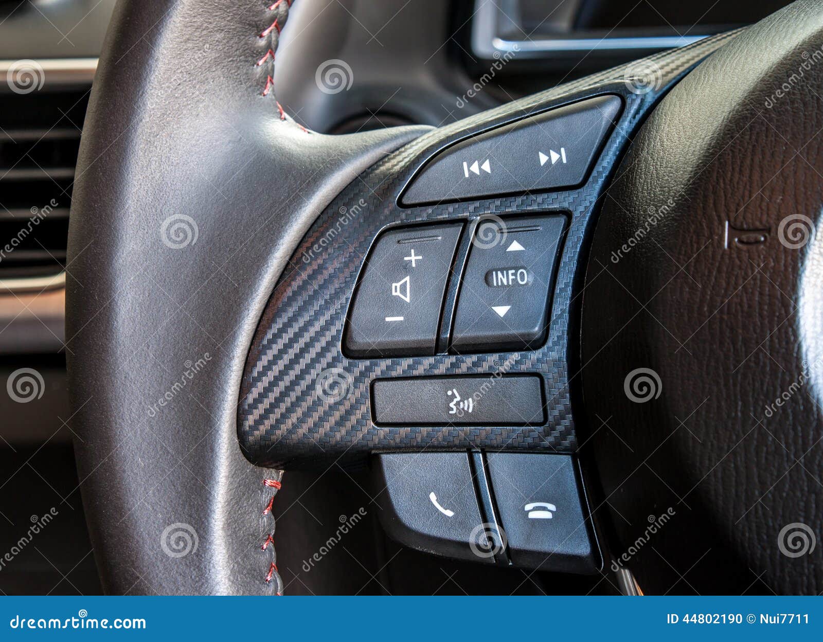 Modern car audio control stock photo. Image of control - 44802190