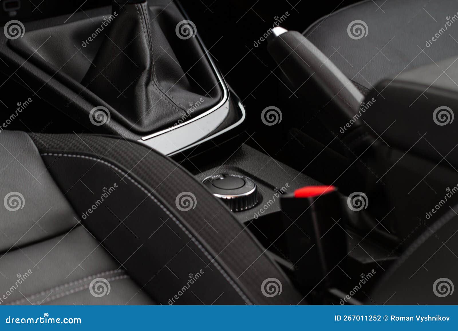 Modern Car Central Console. Stock Photo - Image of auto, dashboard ...