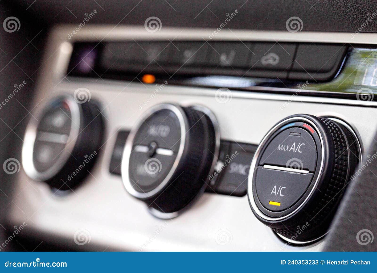 Modern Car Climate Controls, Macro. Modern Climate Control Regulators ...