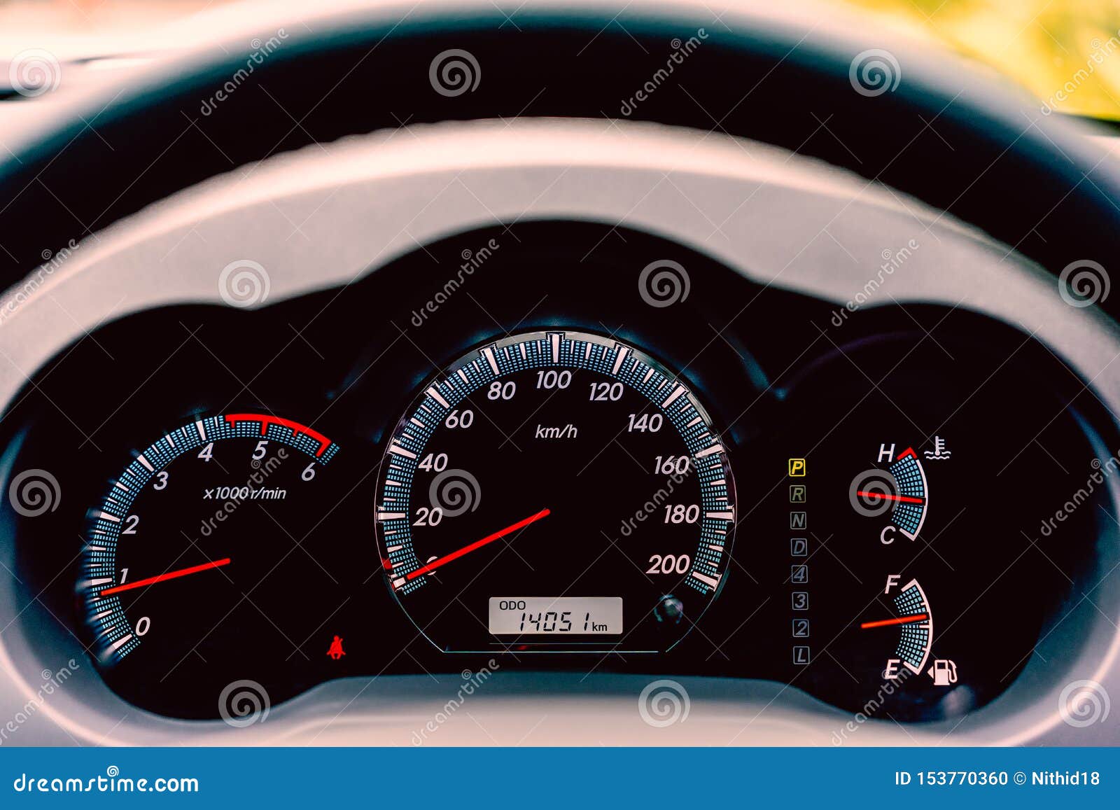 Modern car dashboard stock photo. Image of interior - 153770360