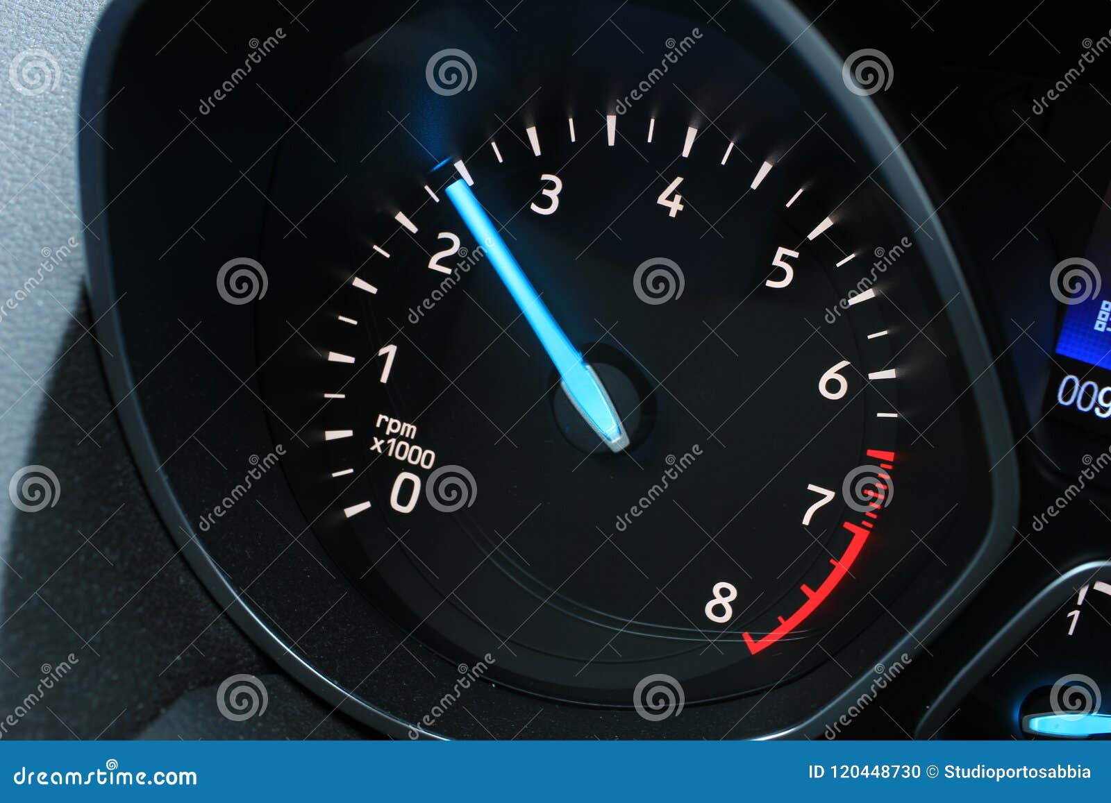 Modern car Dashboard stock photo. Image of digital, transportation ...
