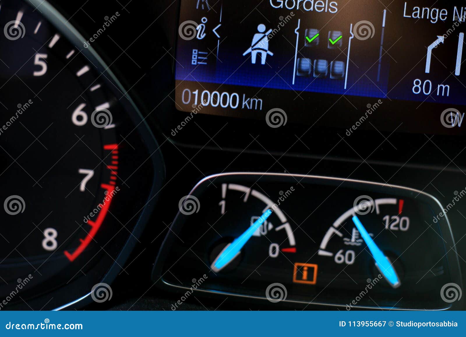 Modern car Dashboard stock image. Image of concept, steel - 113955667