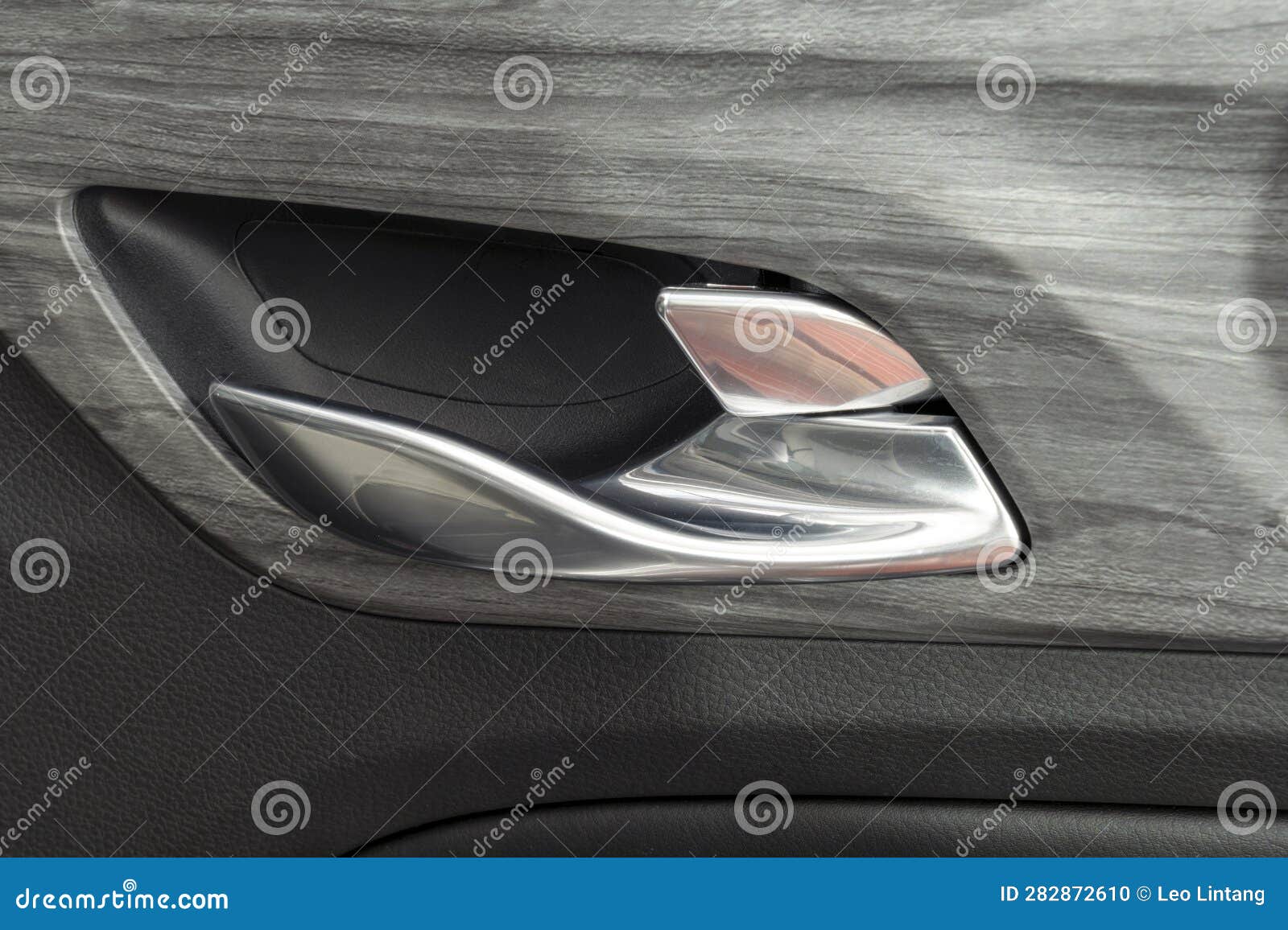 Modern car door interior stock photo. Image of automobile - 282872610