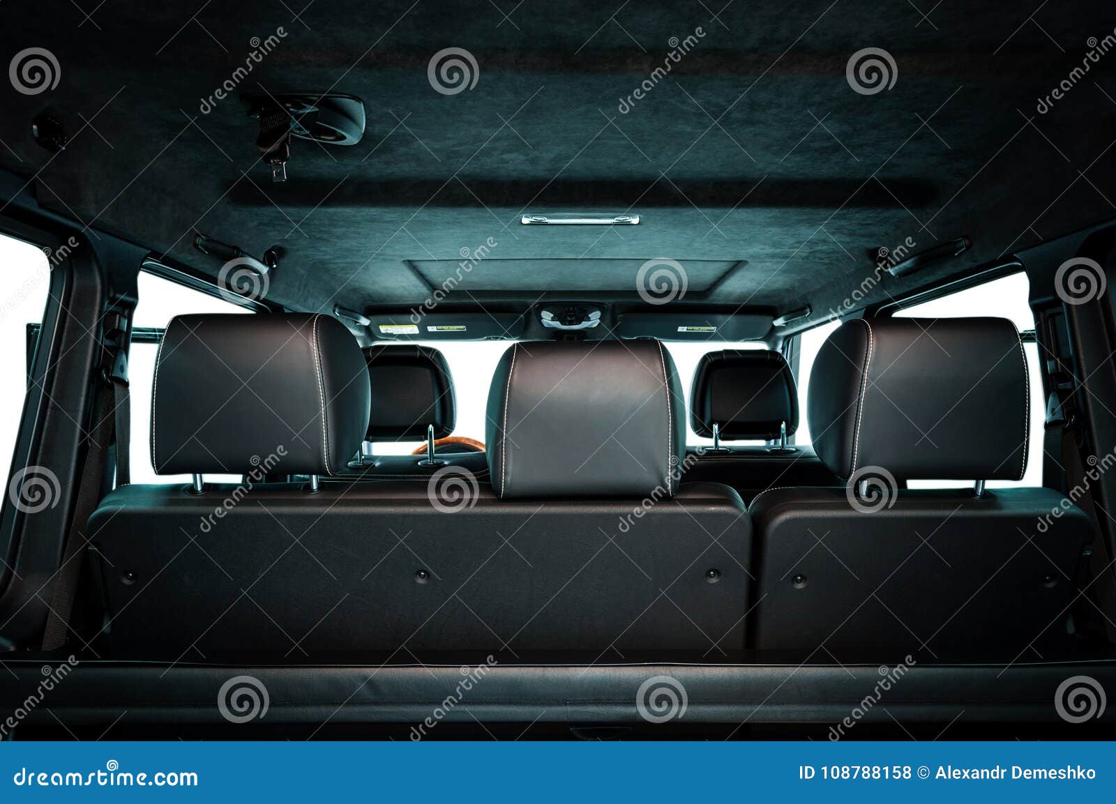 Modern car inside. stock photo. Image of control, compartment - 108788158