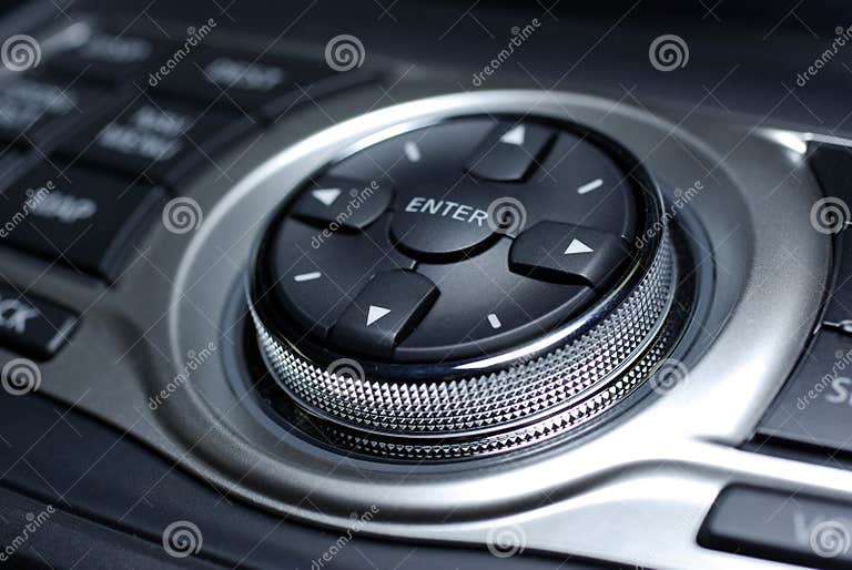 Modern car interface. stock image. Image of inside, black - 8274911