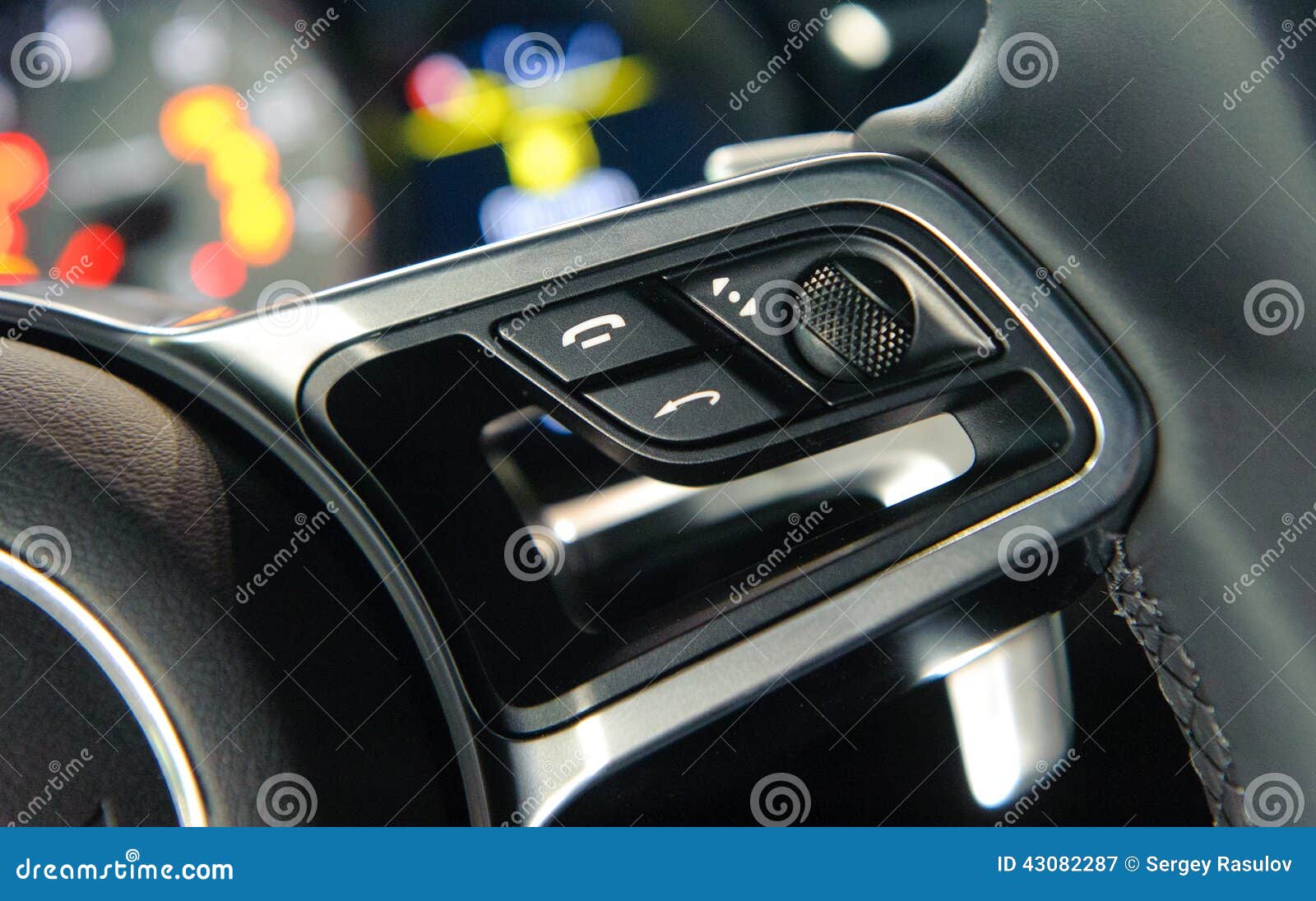 Modern car interior stock image. Image of cockpit, safety - 43082287