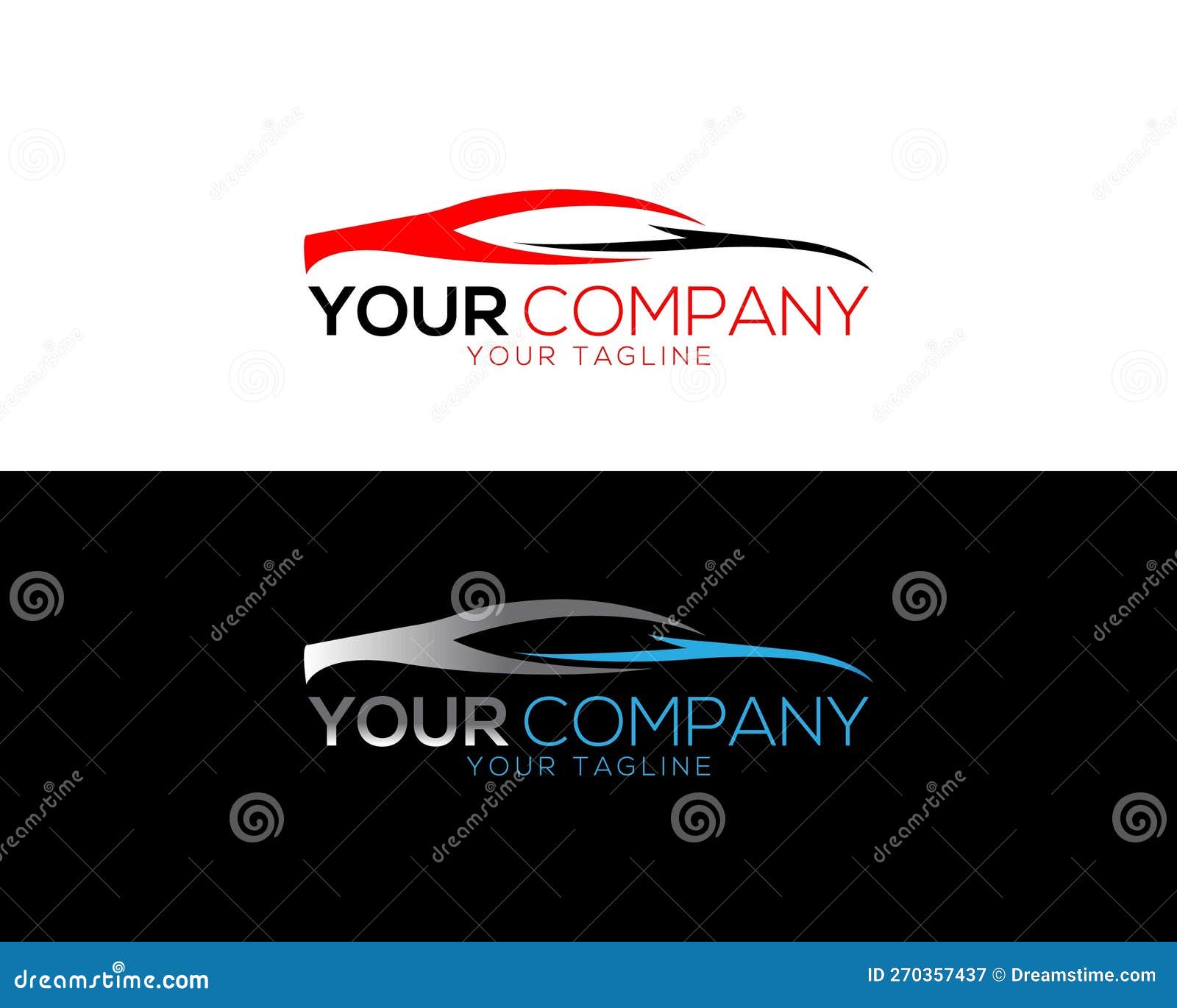 Modern Car logo and icon stock vector. Illustration of company - 270357437