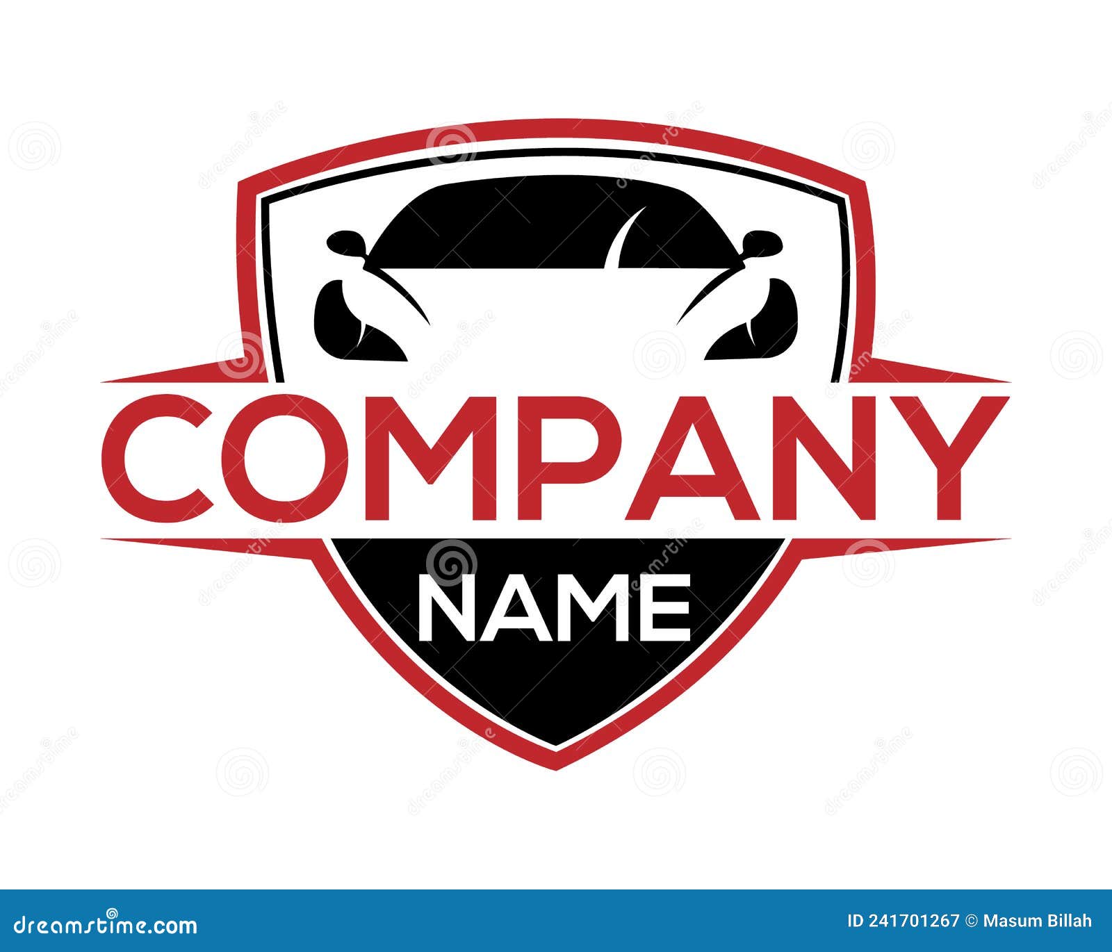 Modern Car Premium Concept Logo Design Template. Stock Vector ...