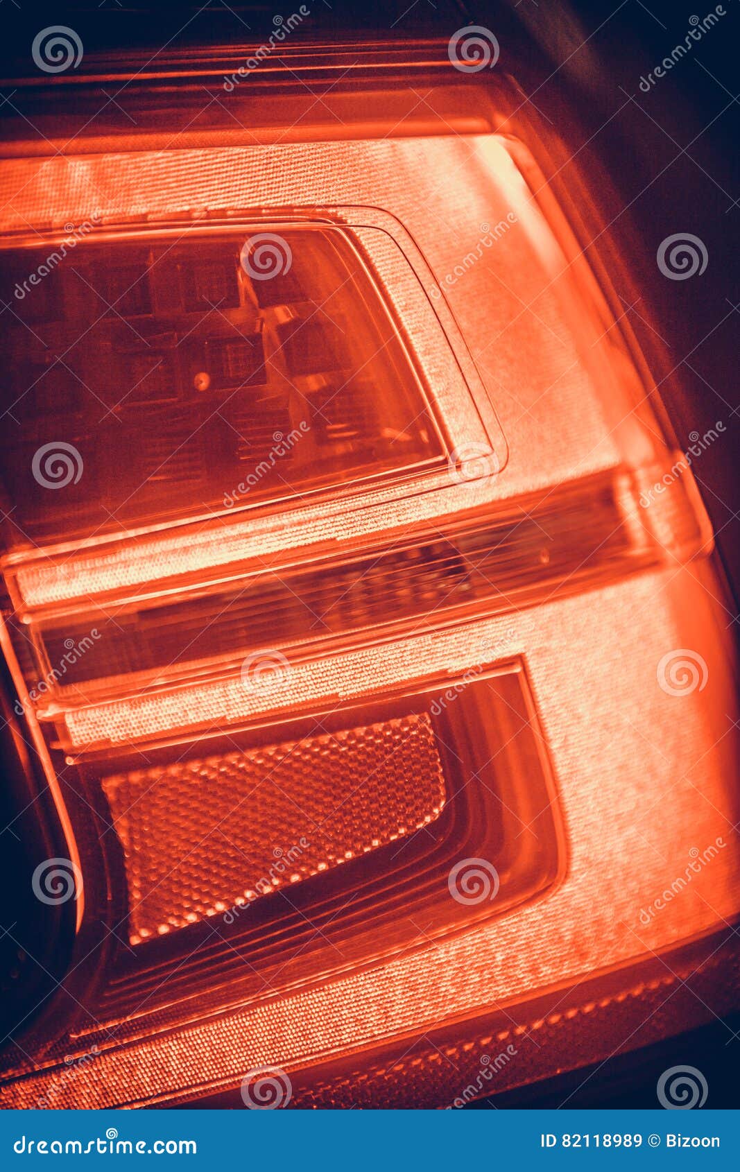 Modern car rear lights stock image. Image of closeup - 82118989