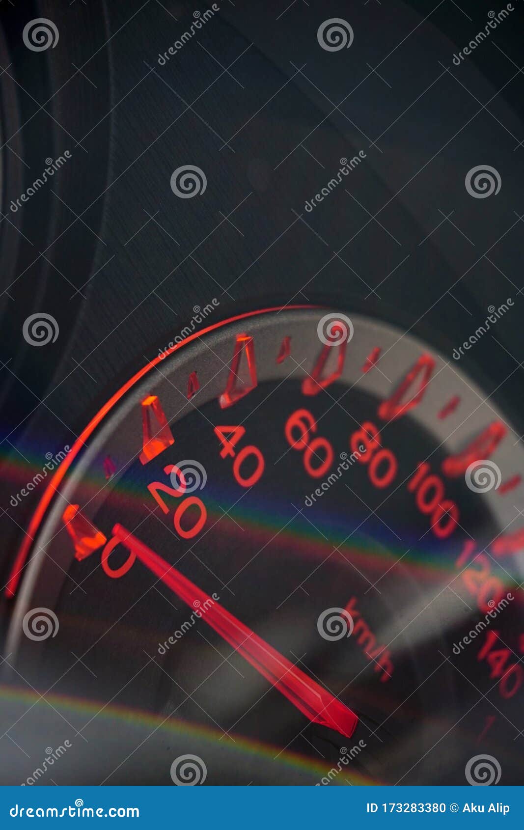 Modern Car Speedometer Dashboard Stock Photo - Image of interior, speed ...