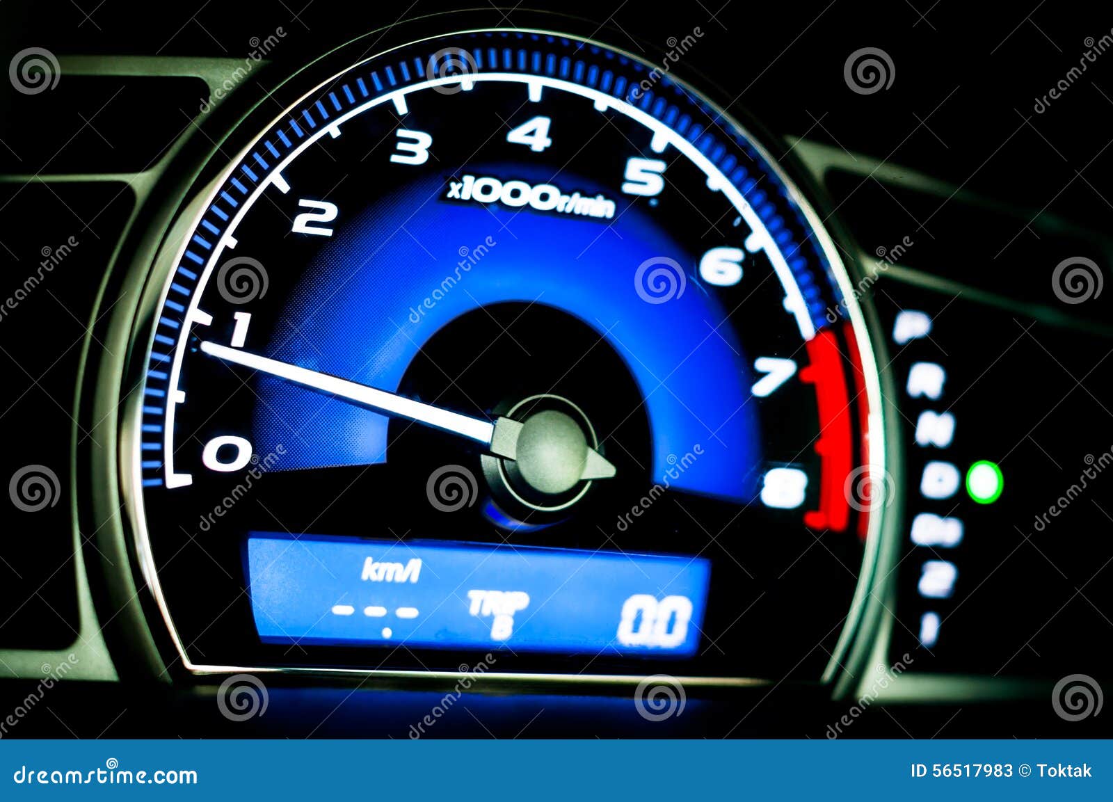 Modern car speedometer stock image. Image of metering - 56517983