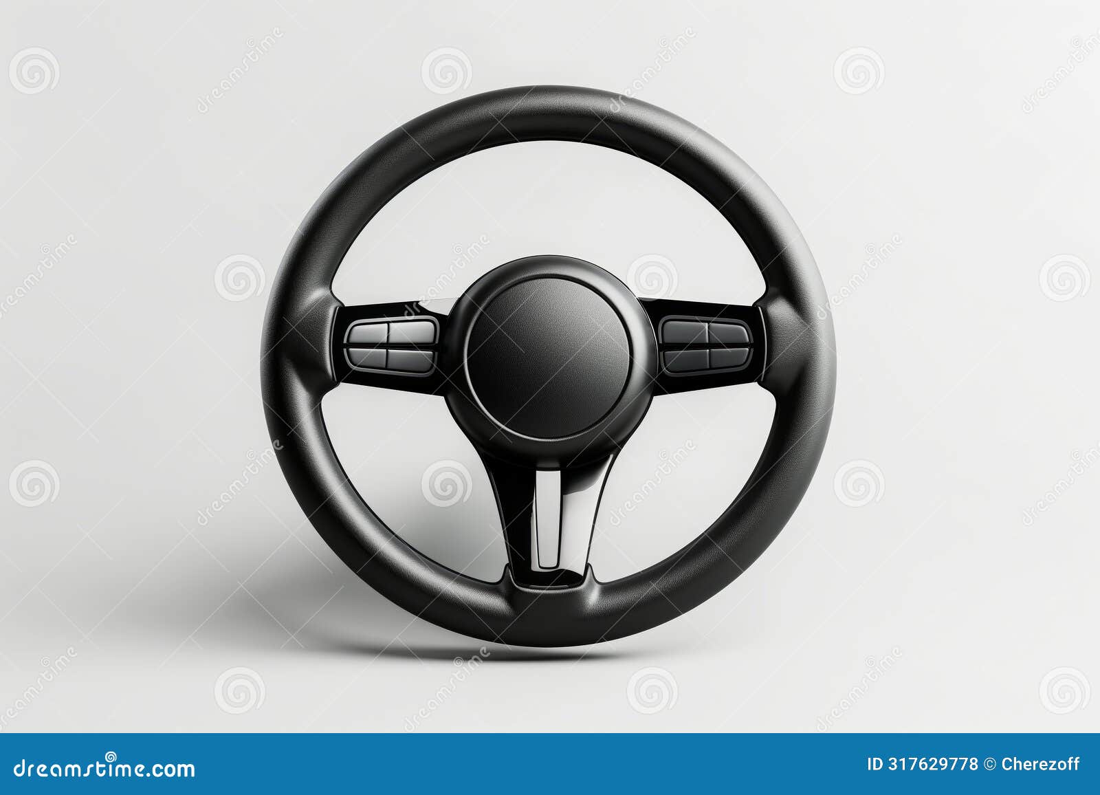 Modern Car Steering Wheel stock photo. Image of dashboard - 317629778