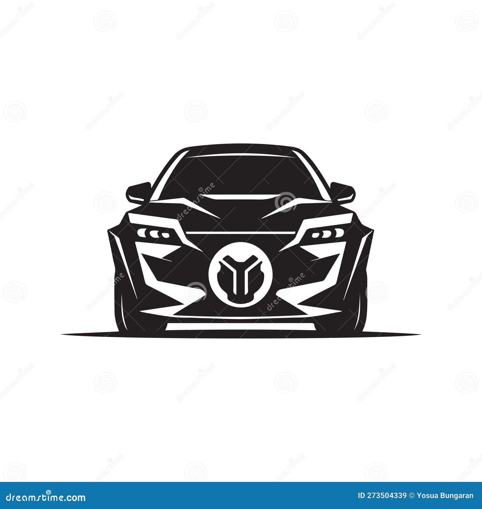 Modern Car, Vector Concept Digital Art, Hand Drawn Illustration Stock ...