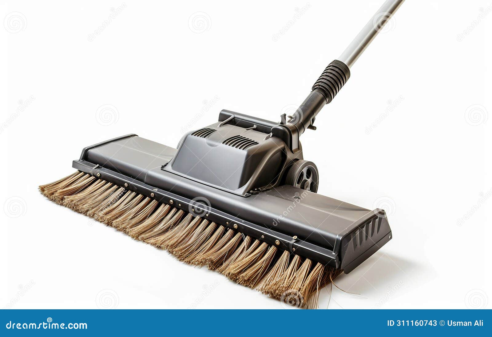 Modern Carpet Sweeper on White Background Stock Image - Image of ...