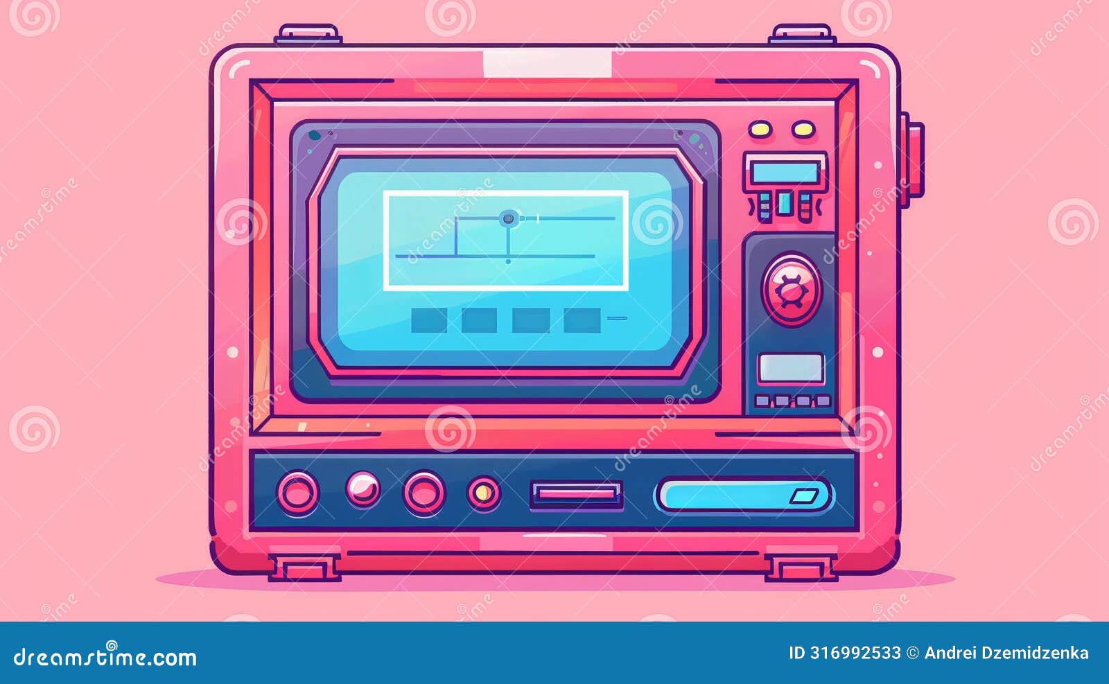 Desktop System Unit Computer Case Royalty-Free Stock Image ...