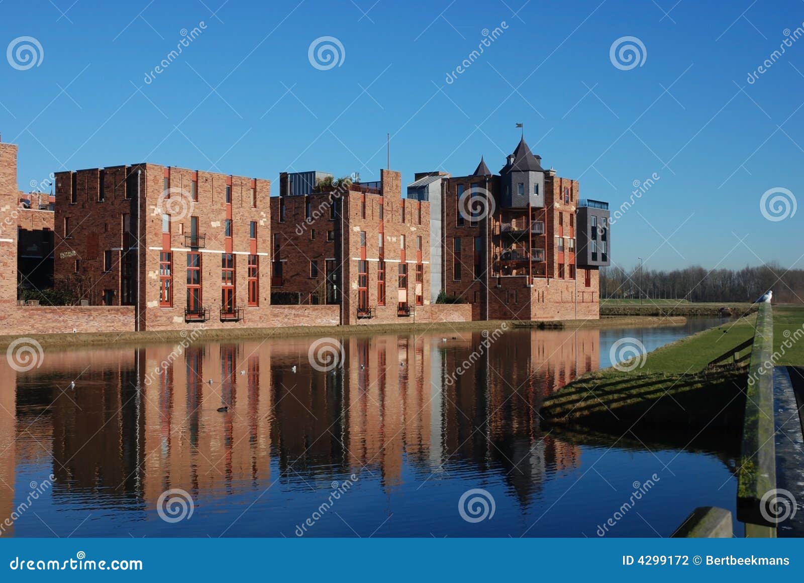 Modern Castles of Haverleij 4 Stock Photo - Image of exterior, medieval ...