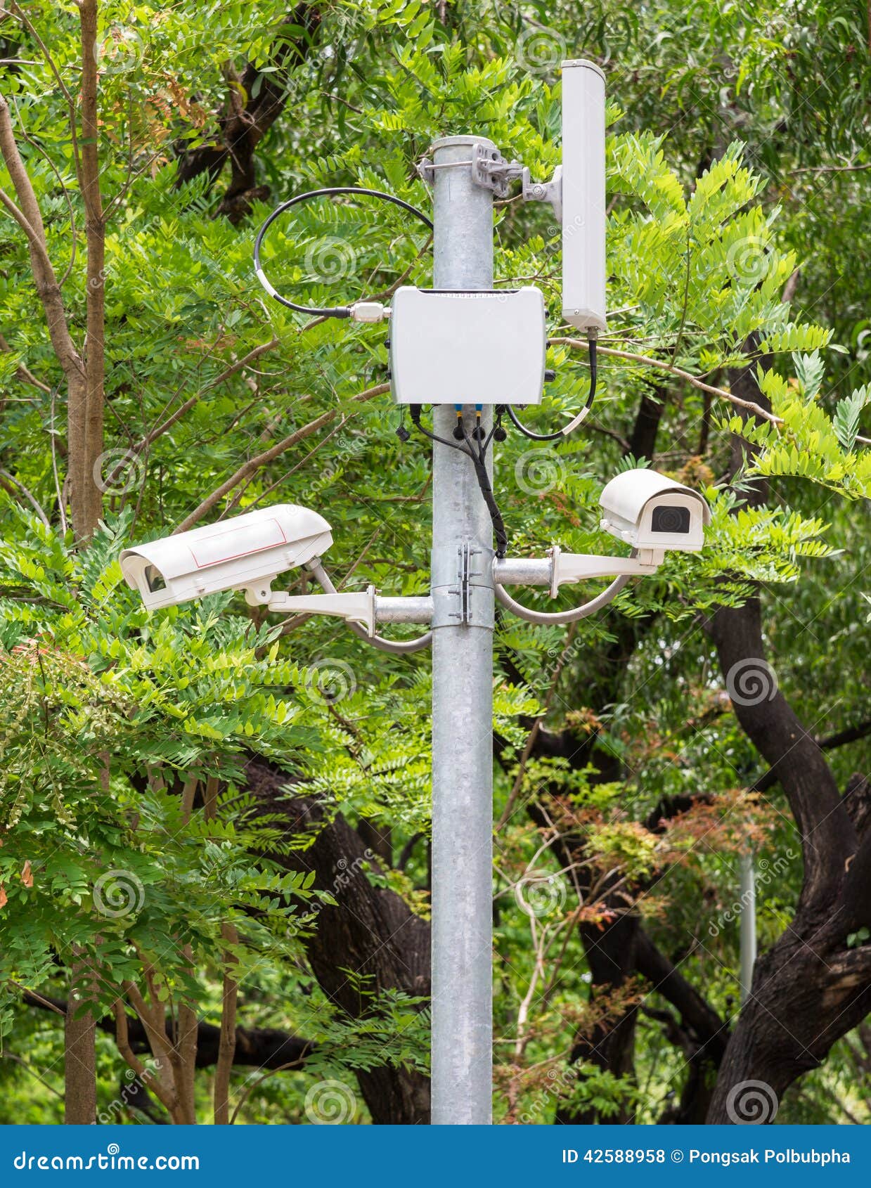 Modern cctv stock photo. Image of industry, cctv, monitor - 42588958
