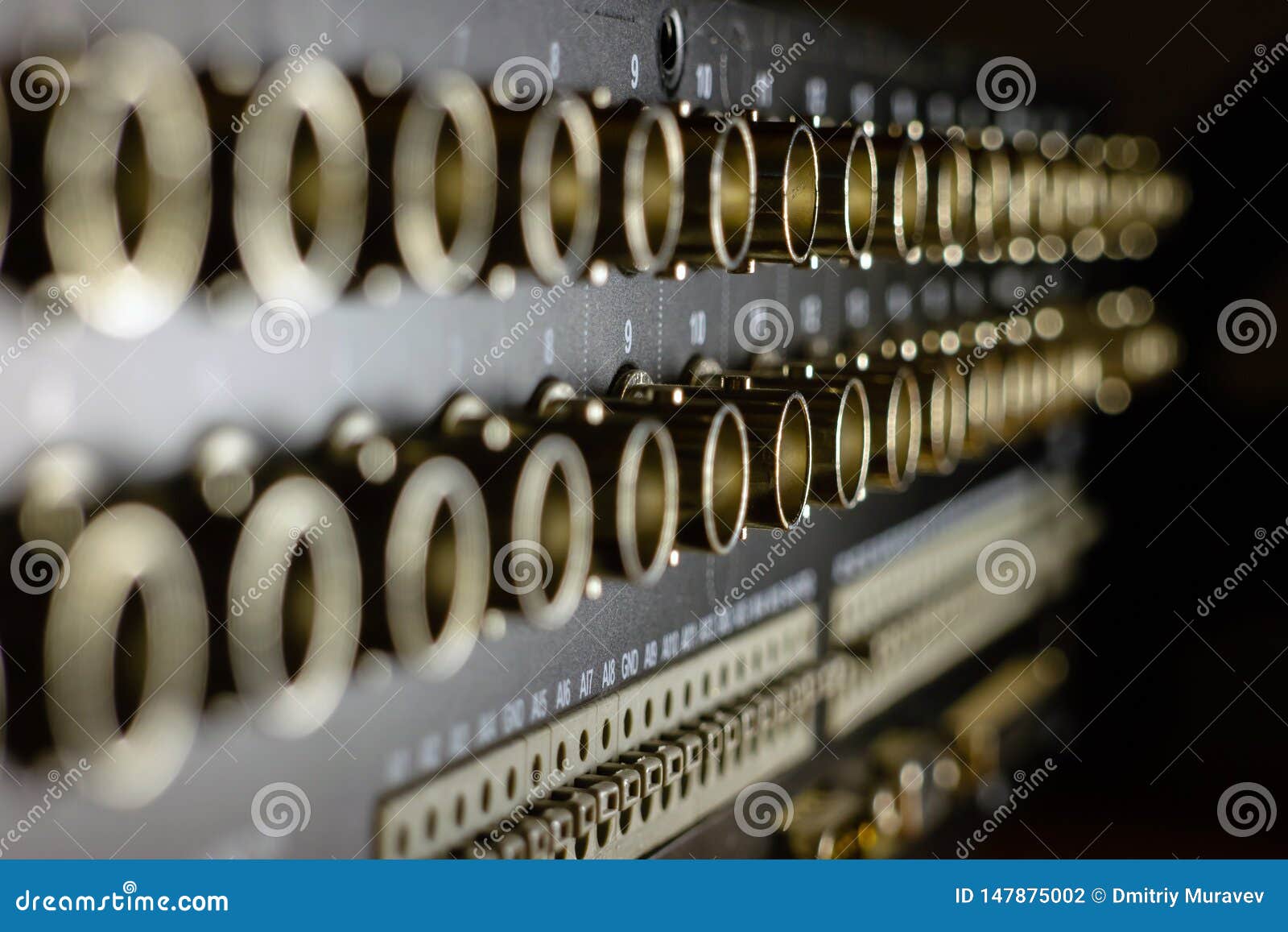 Connectors For Connecting Peripheral Devices On The Back Panel Of A ...