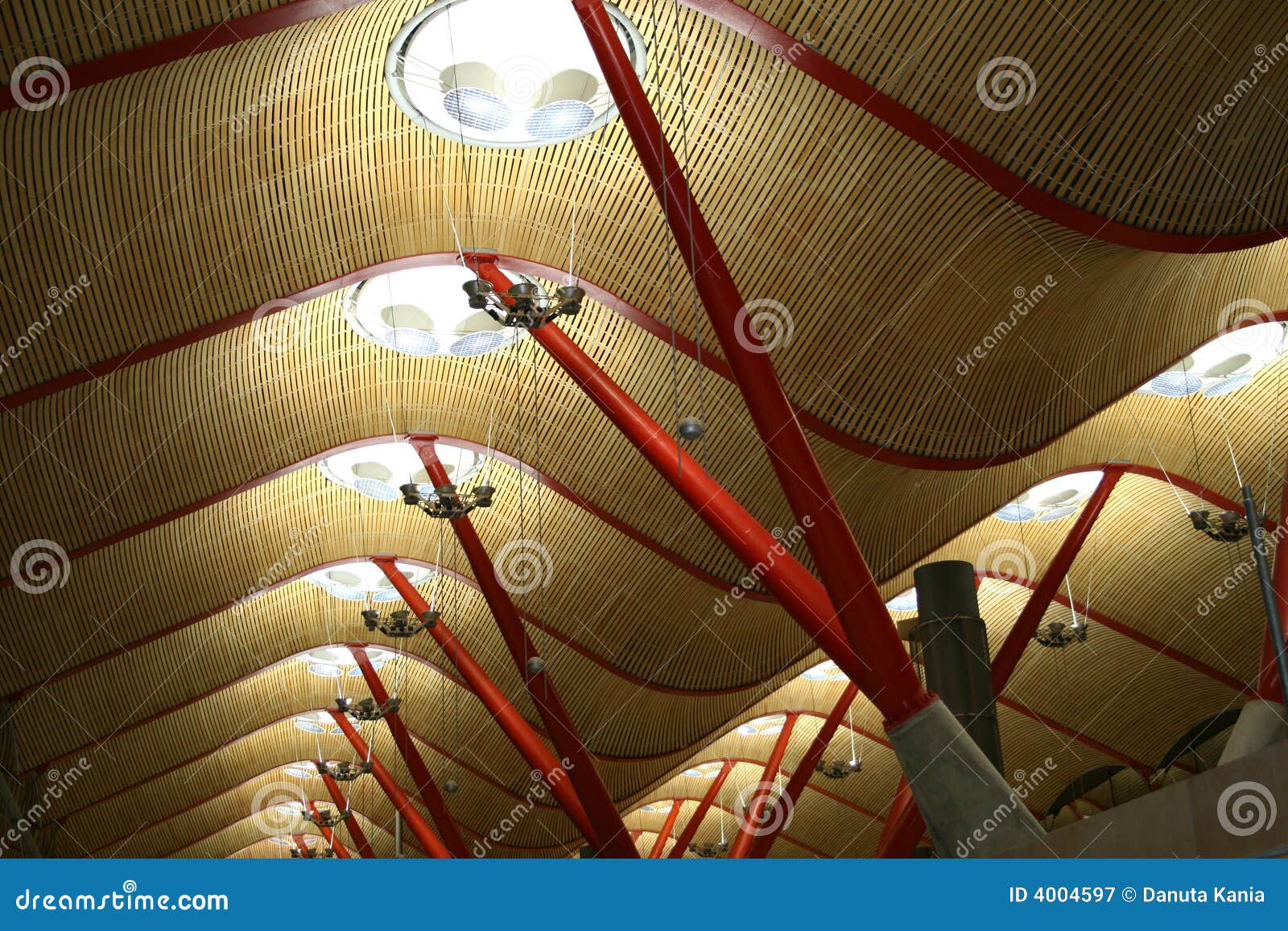 Modern Ceiling Construction Stock Image - Image of texture, ceiling ...