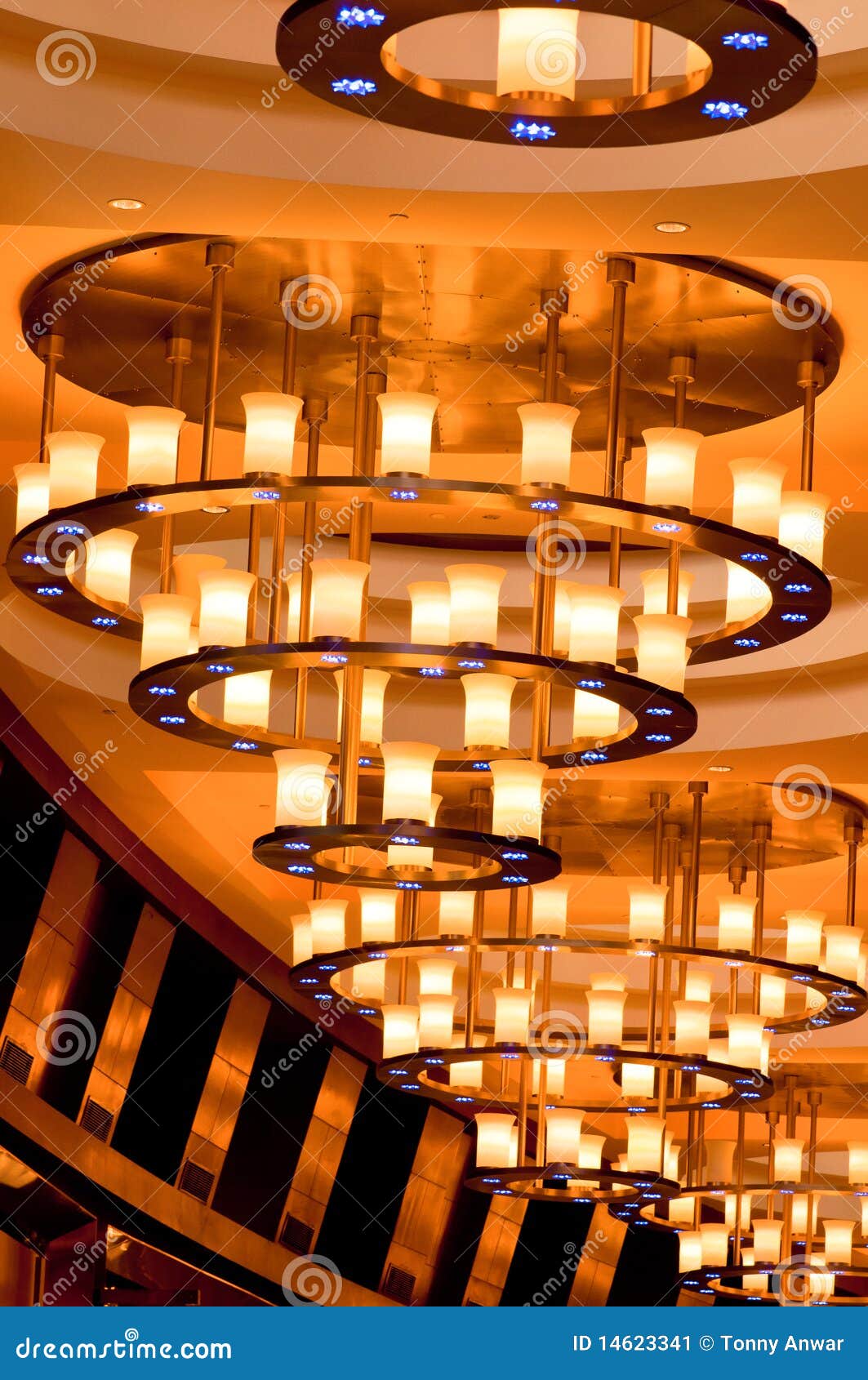 Modern Ceiling Light stock image. Image of interior, electric - 14623341