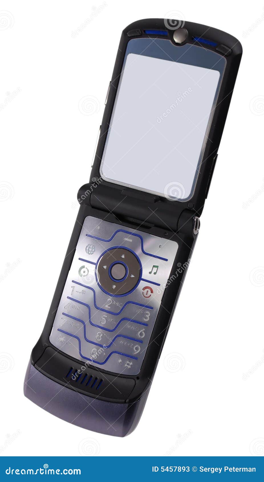 Modern Cell Phone with Path Stock Image - Image of contact, current ...